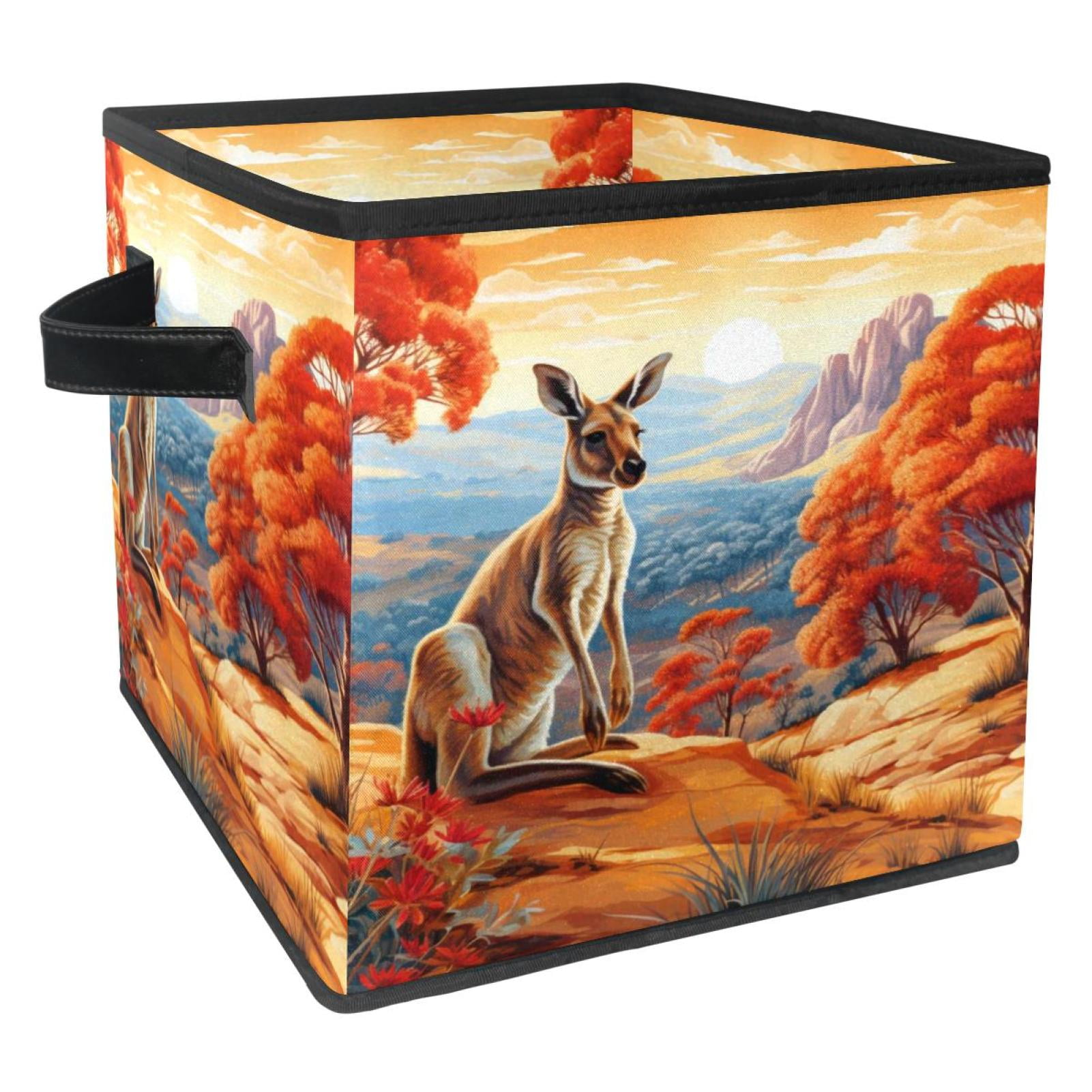 Kangaroo Foldable Organizer Bins Storage Containers Storage Bin with ...