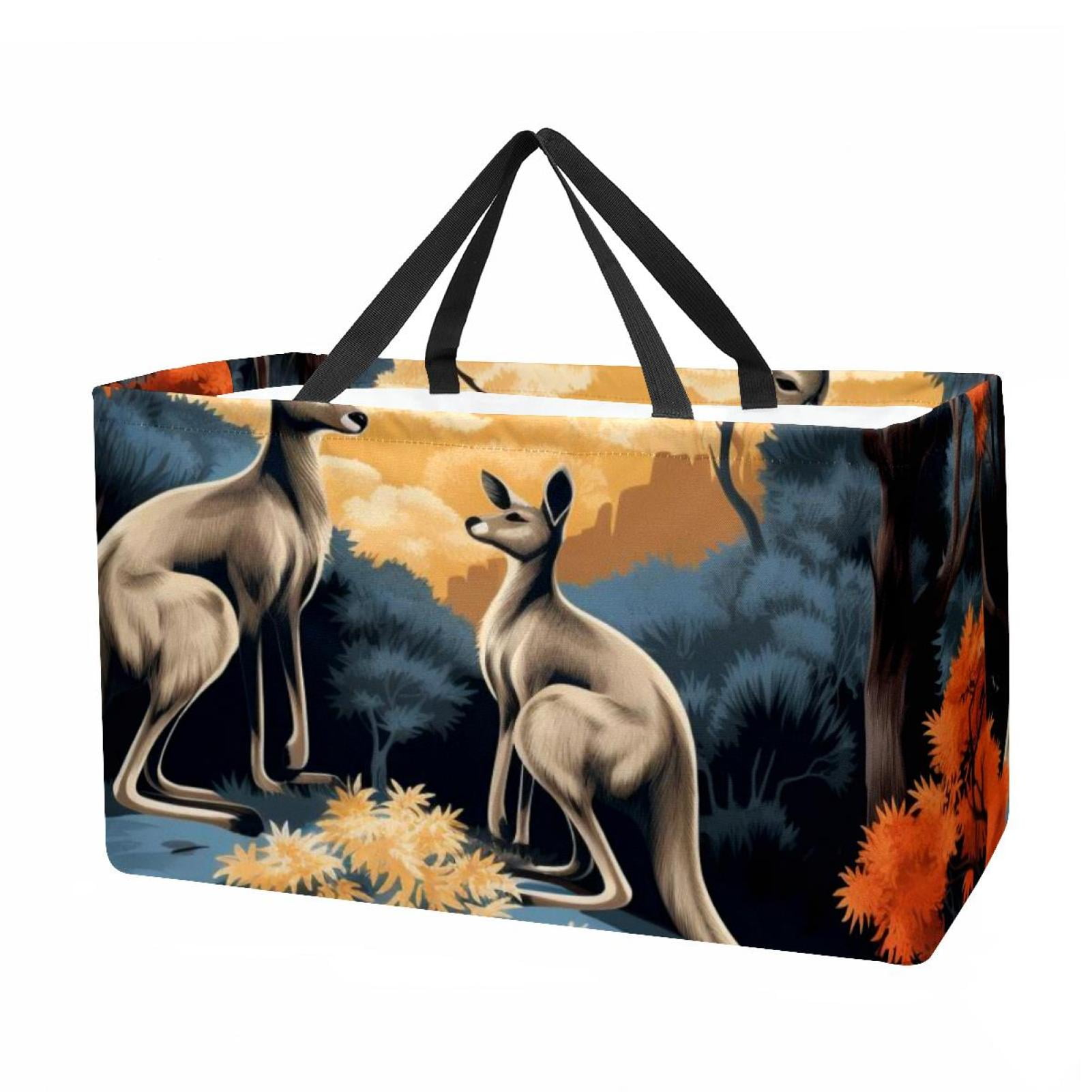 Kangaroo Foldable Reusable Large Capacity Oxford Cloth Storage Bin ...