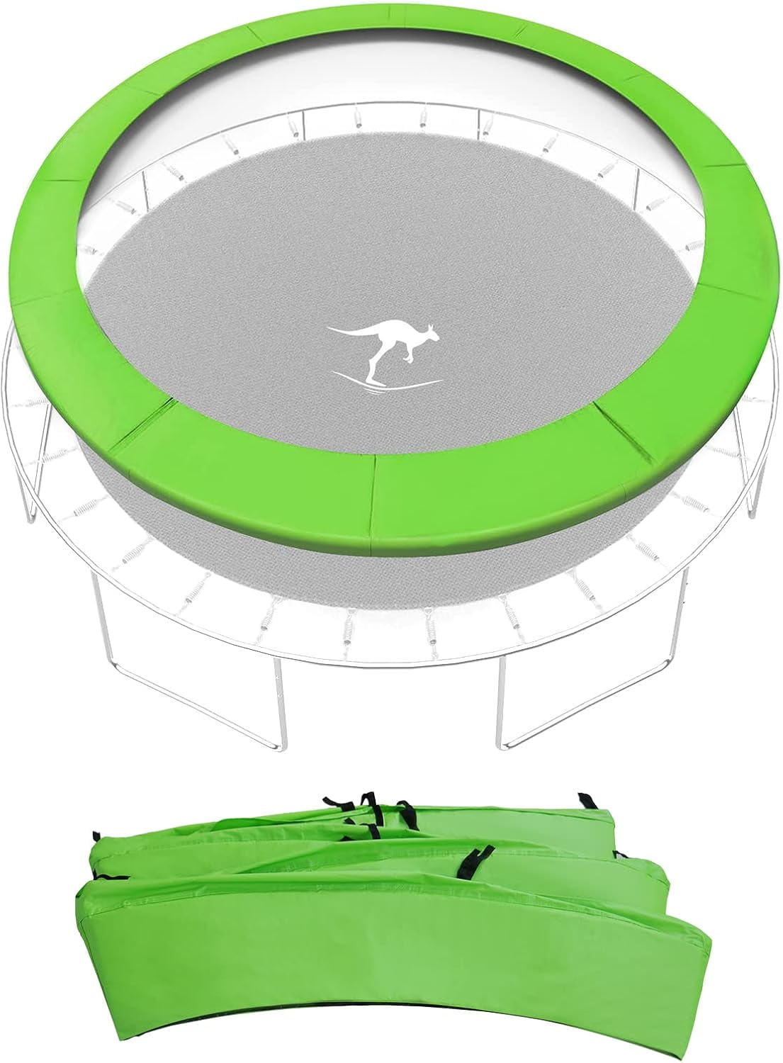 Kangaroo Hoppers 12FT Trampoline Replacement Safety Pad, Waterproof ...