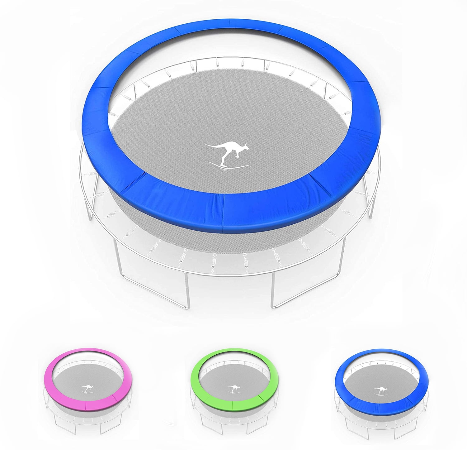 Kangaroo Hoppers 14FT Trampoline Safety Pad Replacement, Waterproof ...