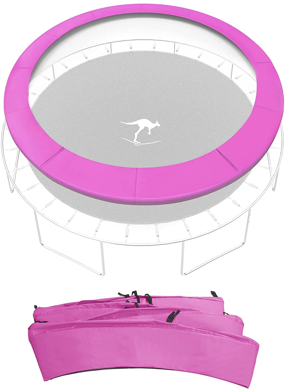 Kangaroo Hoppers Universal 12/14/15FT Trampoline Replacement Safety Pad ...