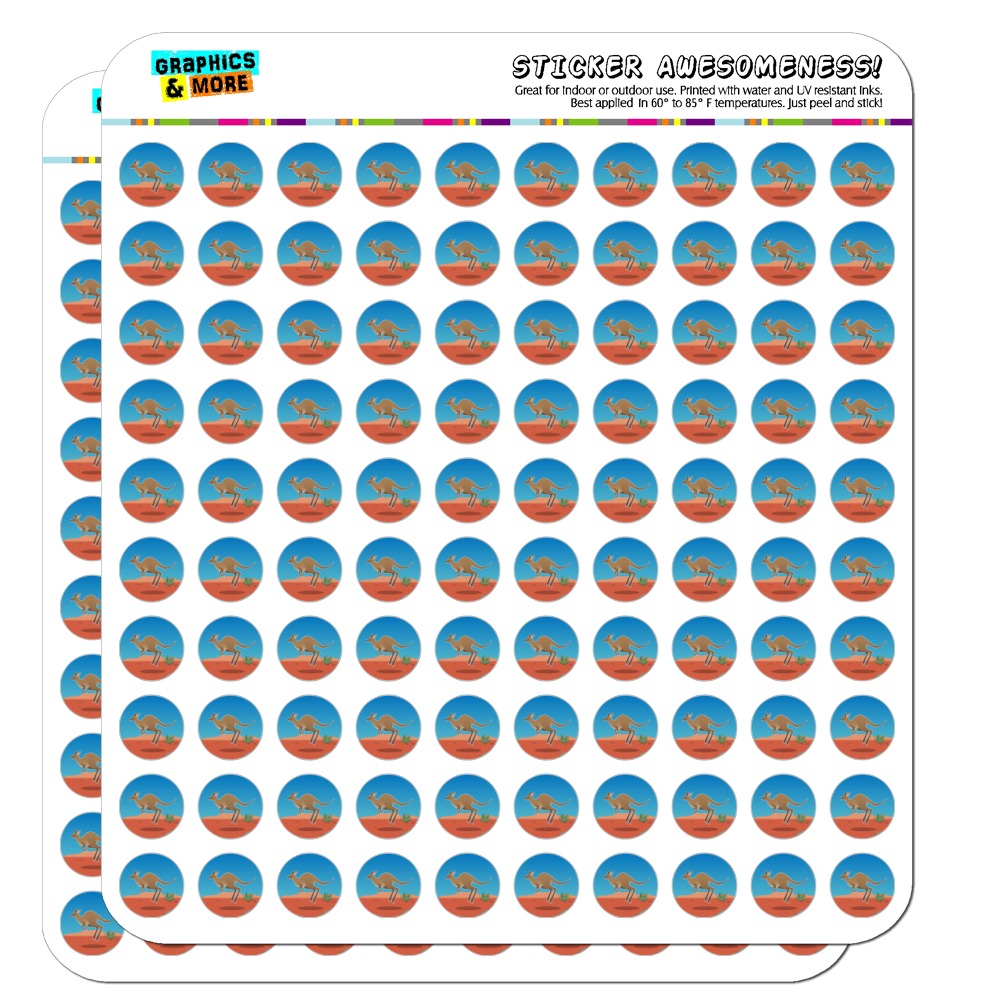 Kangaroo Hopping in the Australian Outback Planner Calendar ...