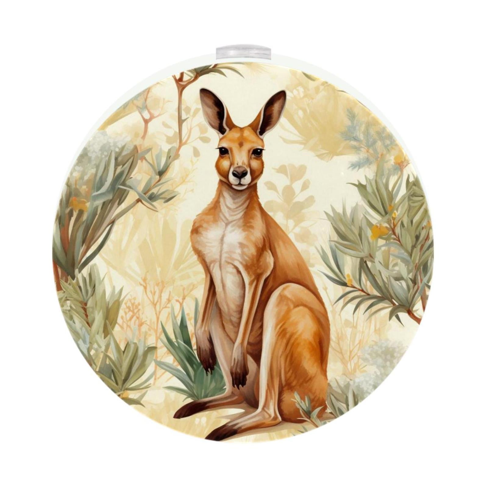 Kangaroo LED Round Night Light-2PCS | Convenient Plug-in Nightlights ...