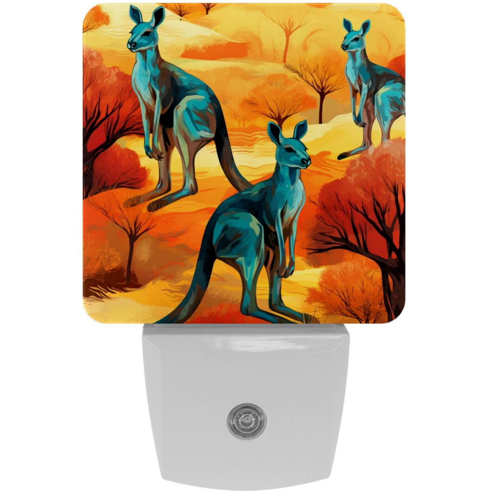 Kangaroo LED Square Night Lights - Bedside Lighting Solution for a ...