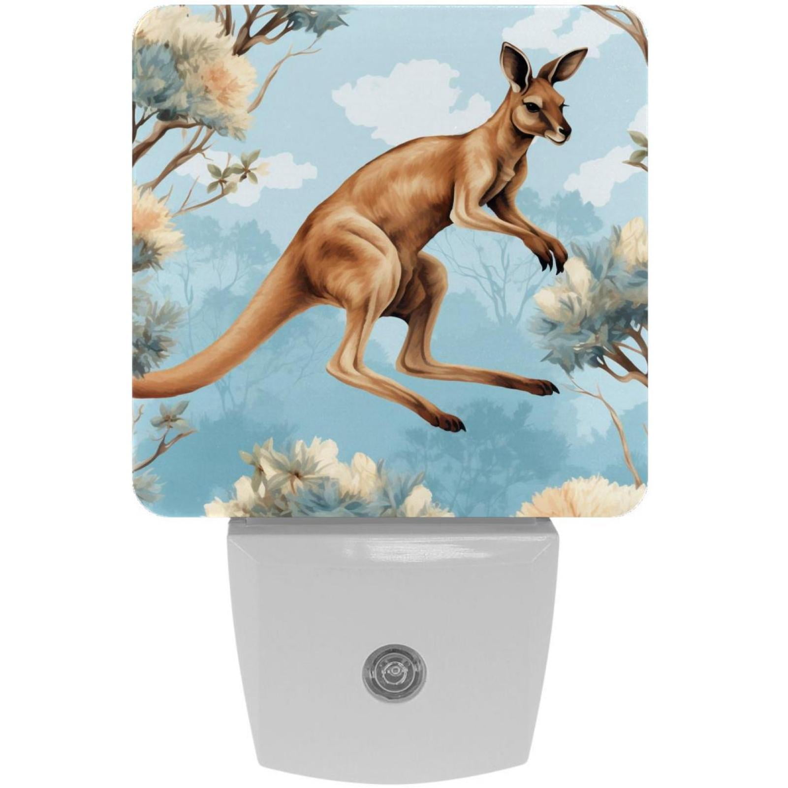 Kangaroo LED Square Night Lights - Bedside Lighting Solution for a ...