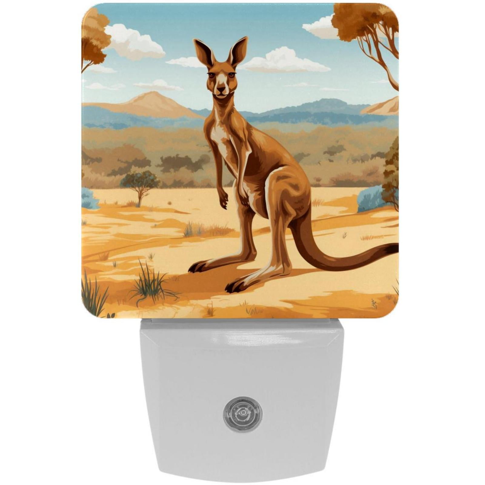 Kangaroo LED Square Night Lights - Energy Efficient and Stylish Bedroom ...