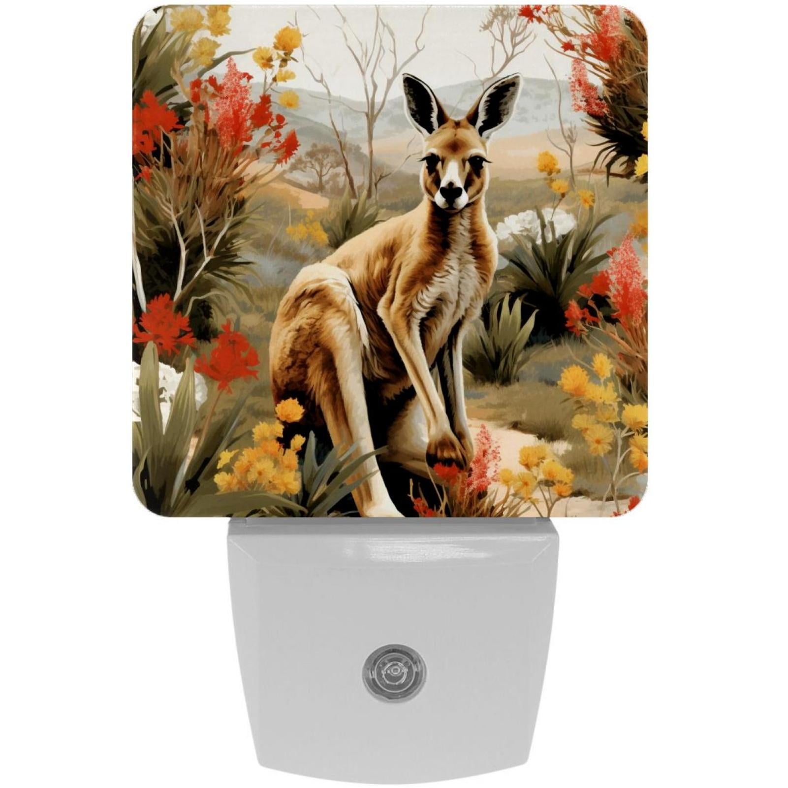 Kangaroo LED Square Night Lights - Energy Efficient and Stylish Bedroom ...