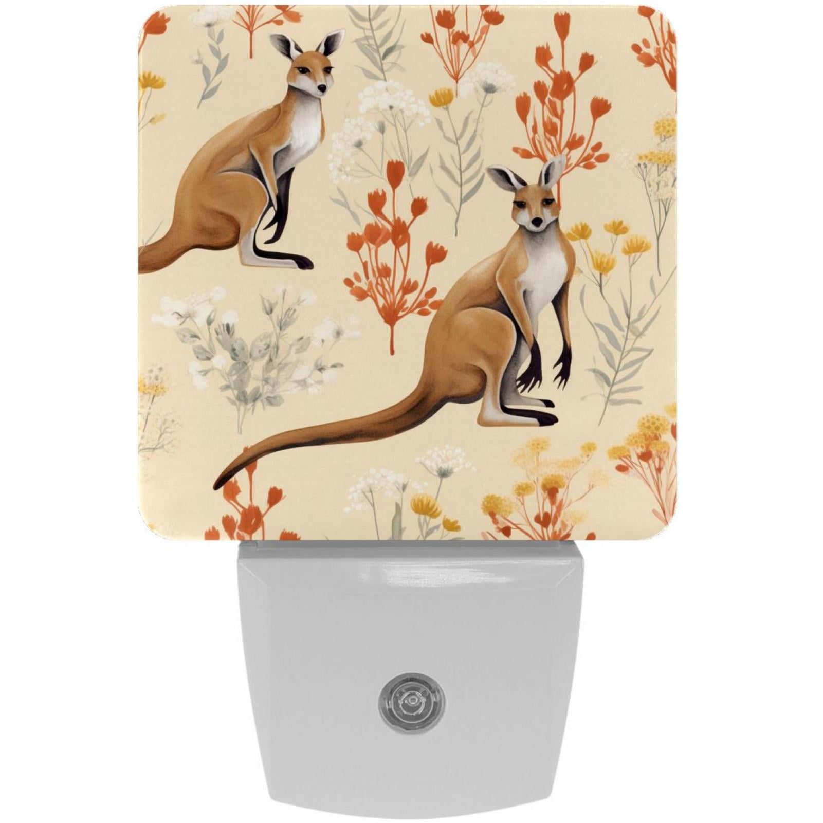 Kangaroo LED Square Night Lights - Energy Efficient and Stylish Bedroom ...