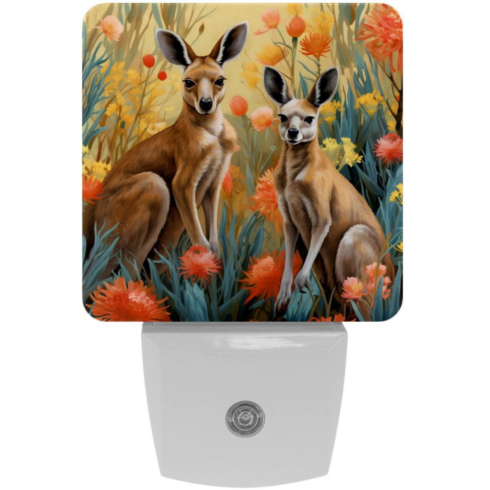Kangaroo LED Square Night Lights - Energy Efficient and Stylish Bedroom ...