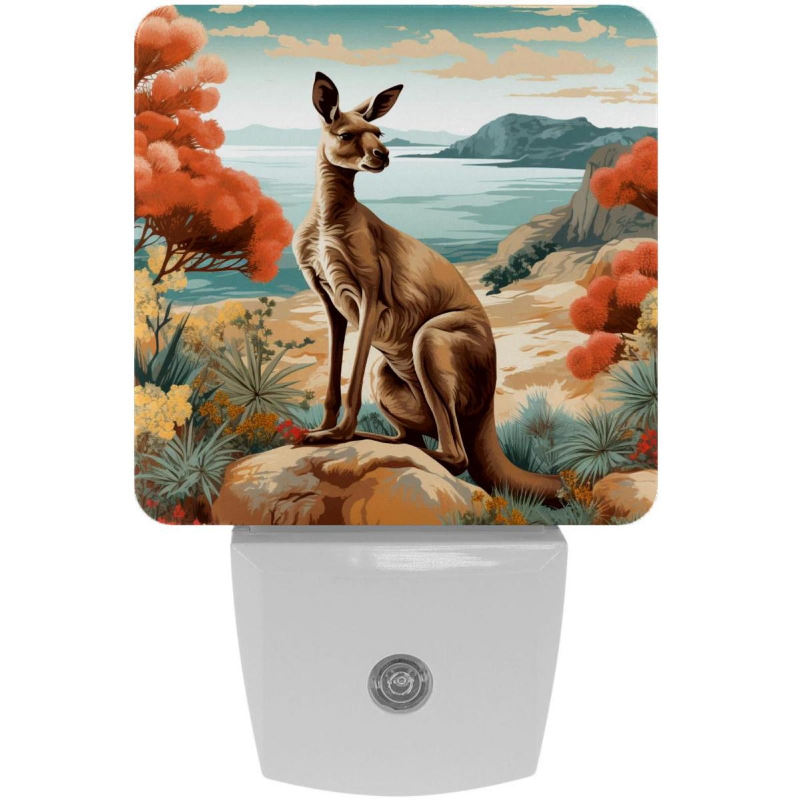 Kangaroo LED Square Night Lights - Energy Efficient and Stylish Room ...
