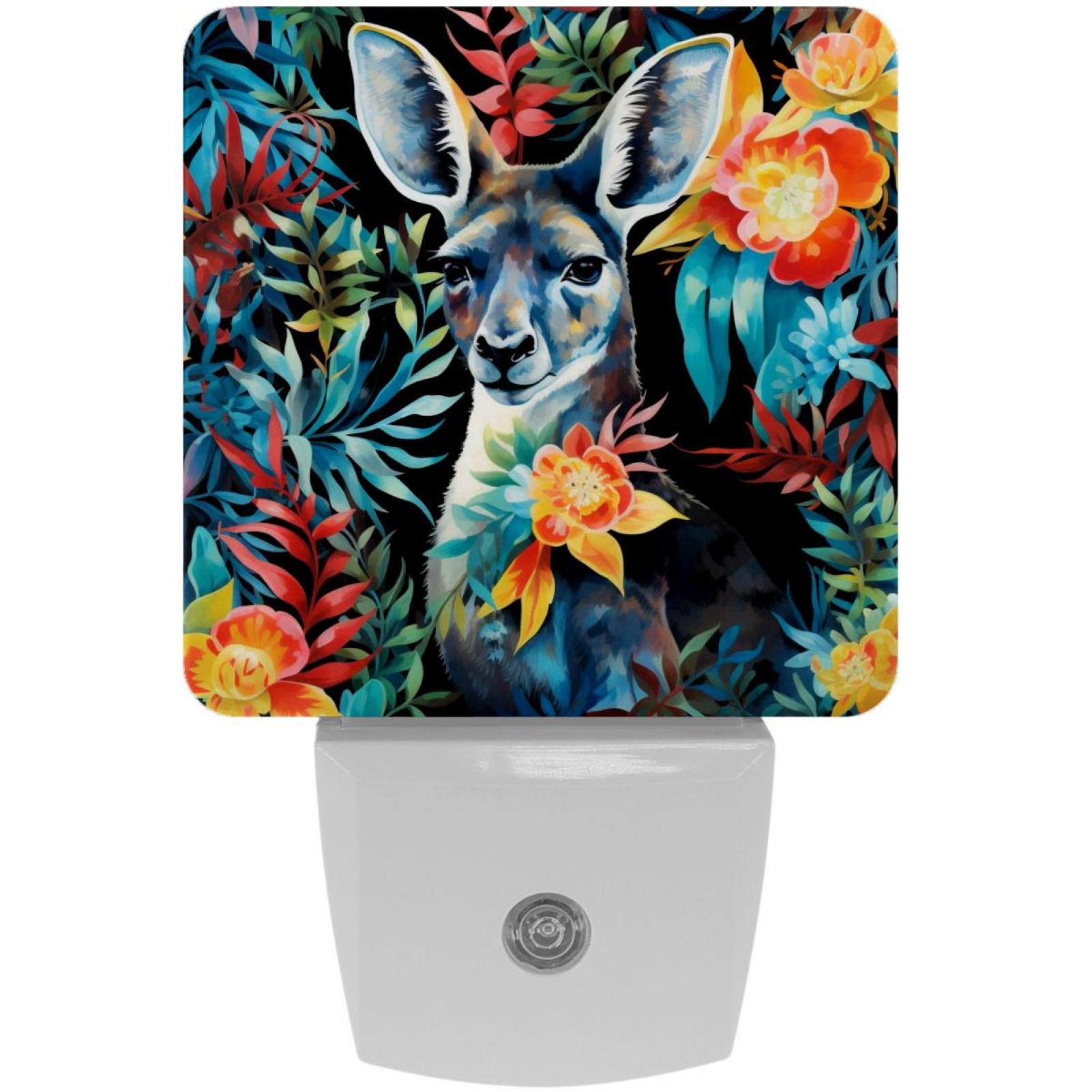 Kangaroo LED Square Night Lights - Modern and Versatile Plug-in ...