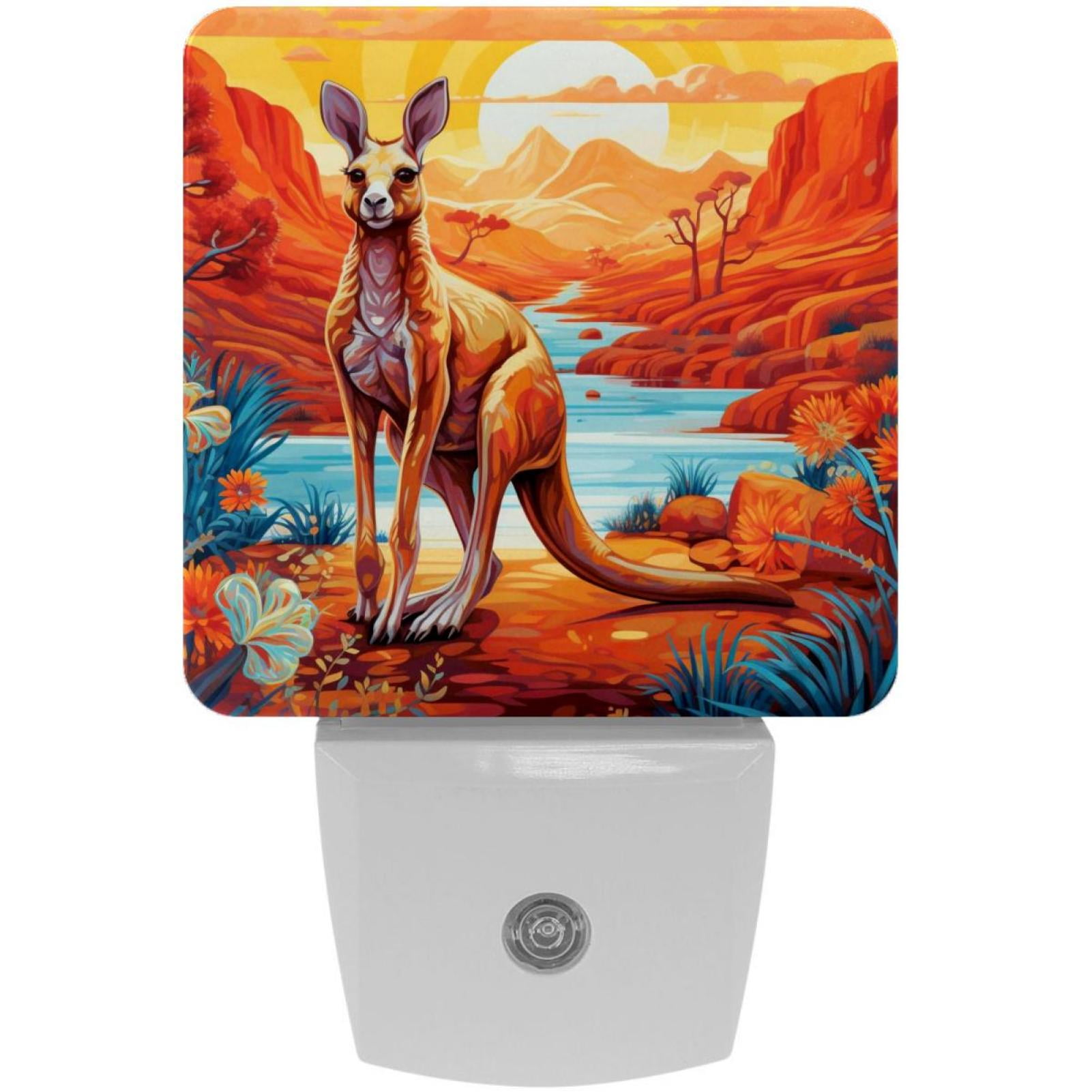 Kangaroo LED Square Night Lights - Modern and Versatile Plug-in ...