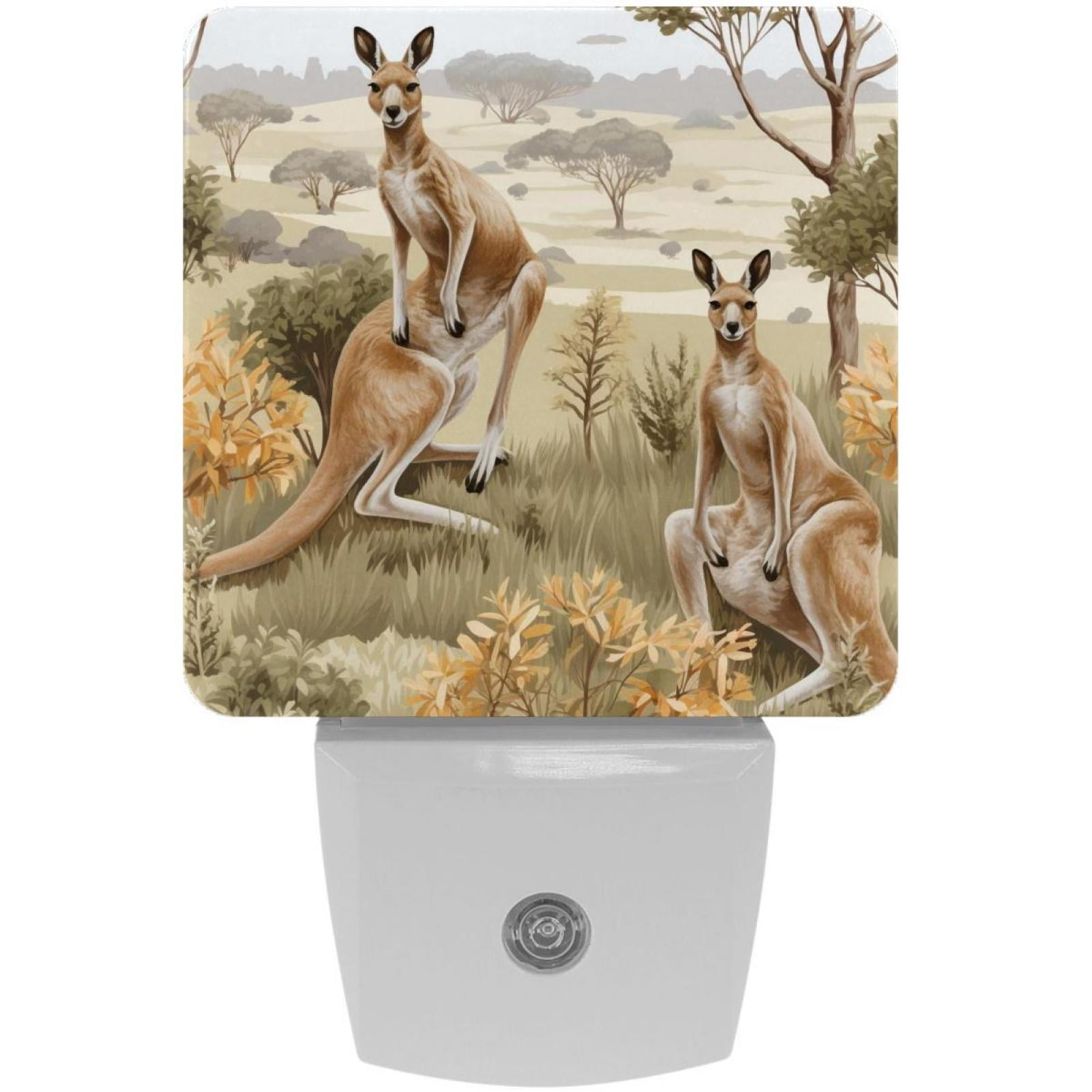 Kangaroo LED Square Night Lights - Modern and Versatile Plug-in ...
