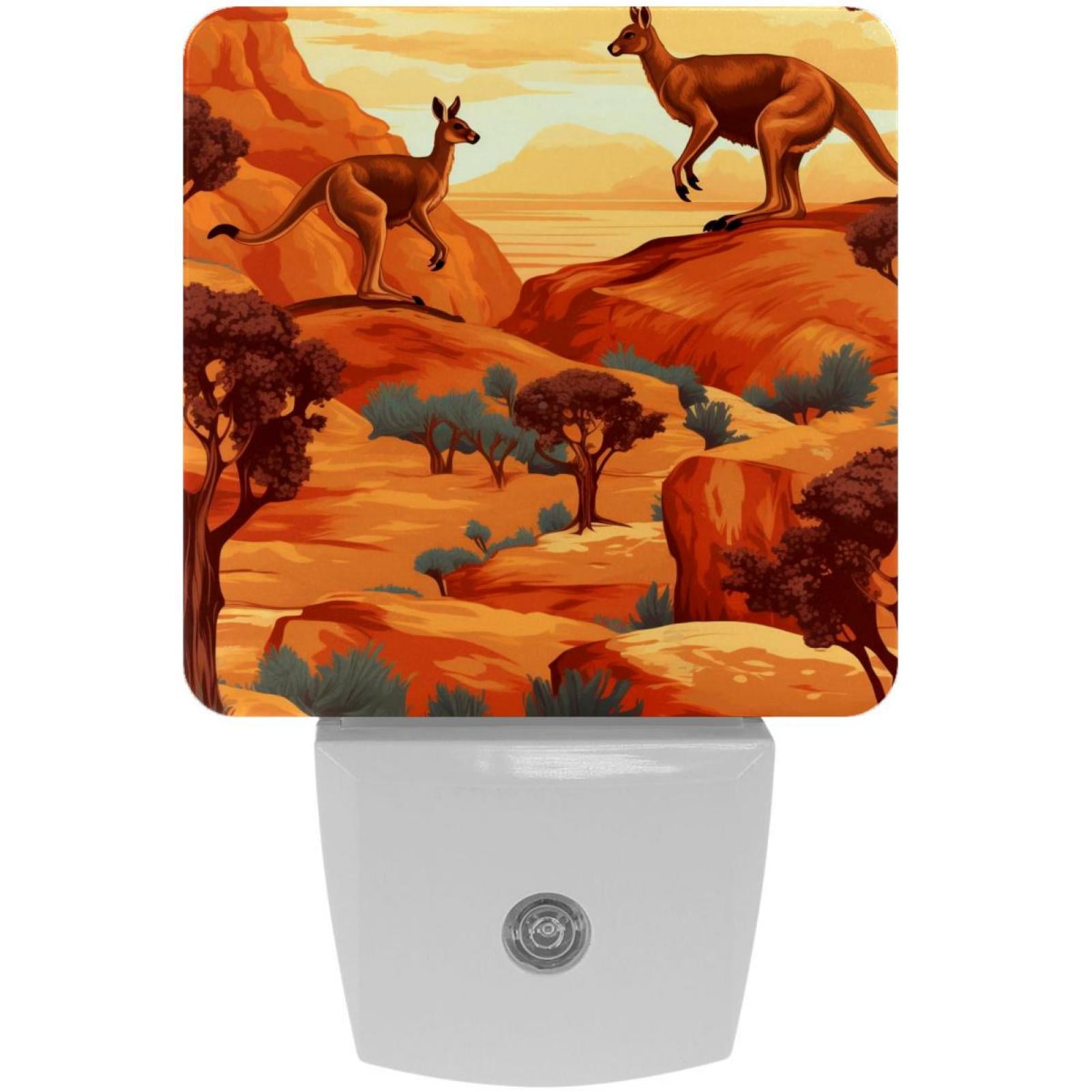 Kangaroo LED Square Night Lights - Small and Bright Illumination for ...