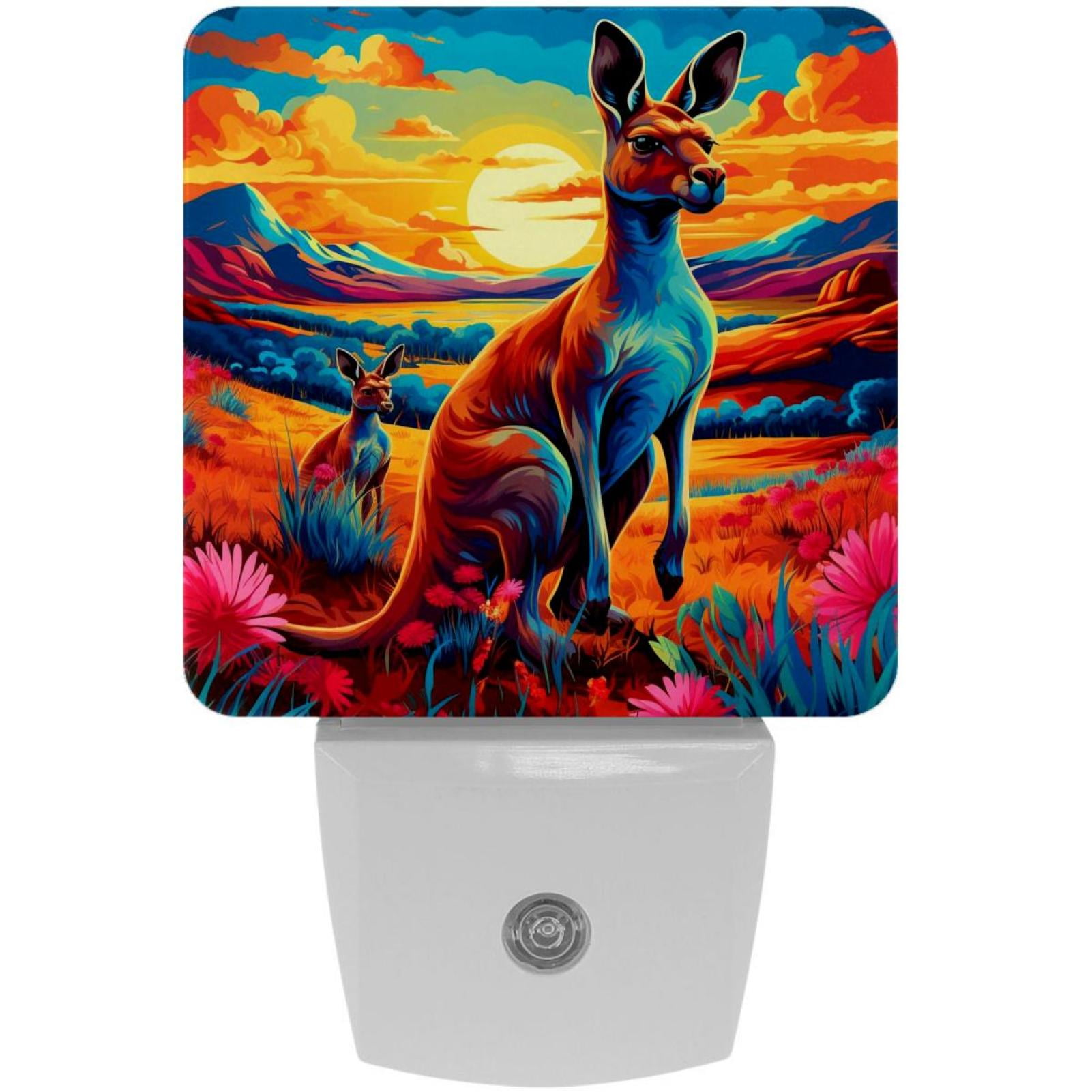 Kangaroo LED Square Night Lights - Stylish and Energy-Efficient ...