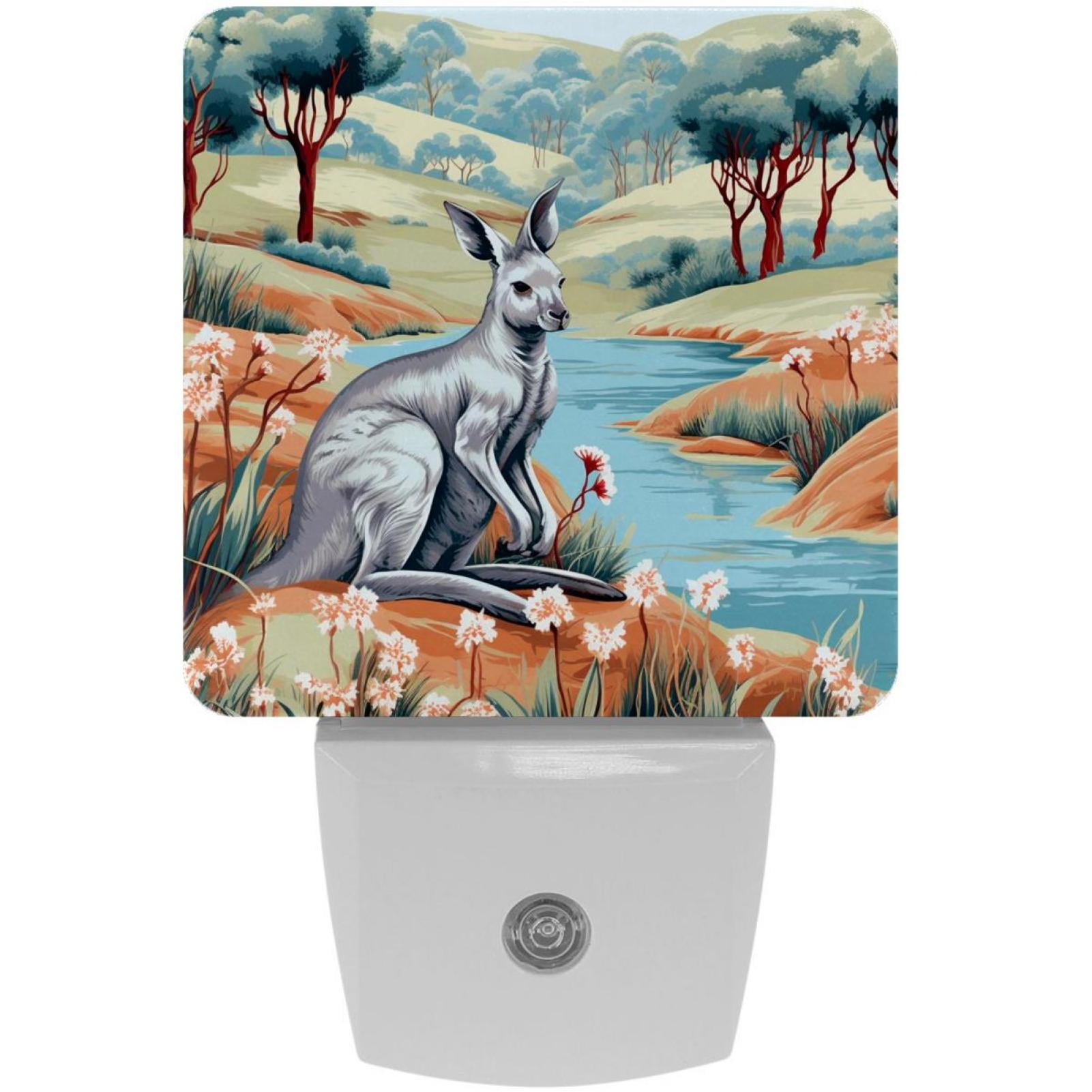 Kangaroo LED Square Night Lights - Stylish and Energy-Efficient Room ...