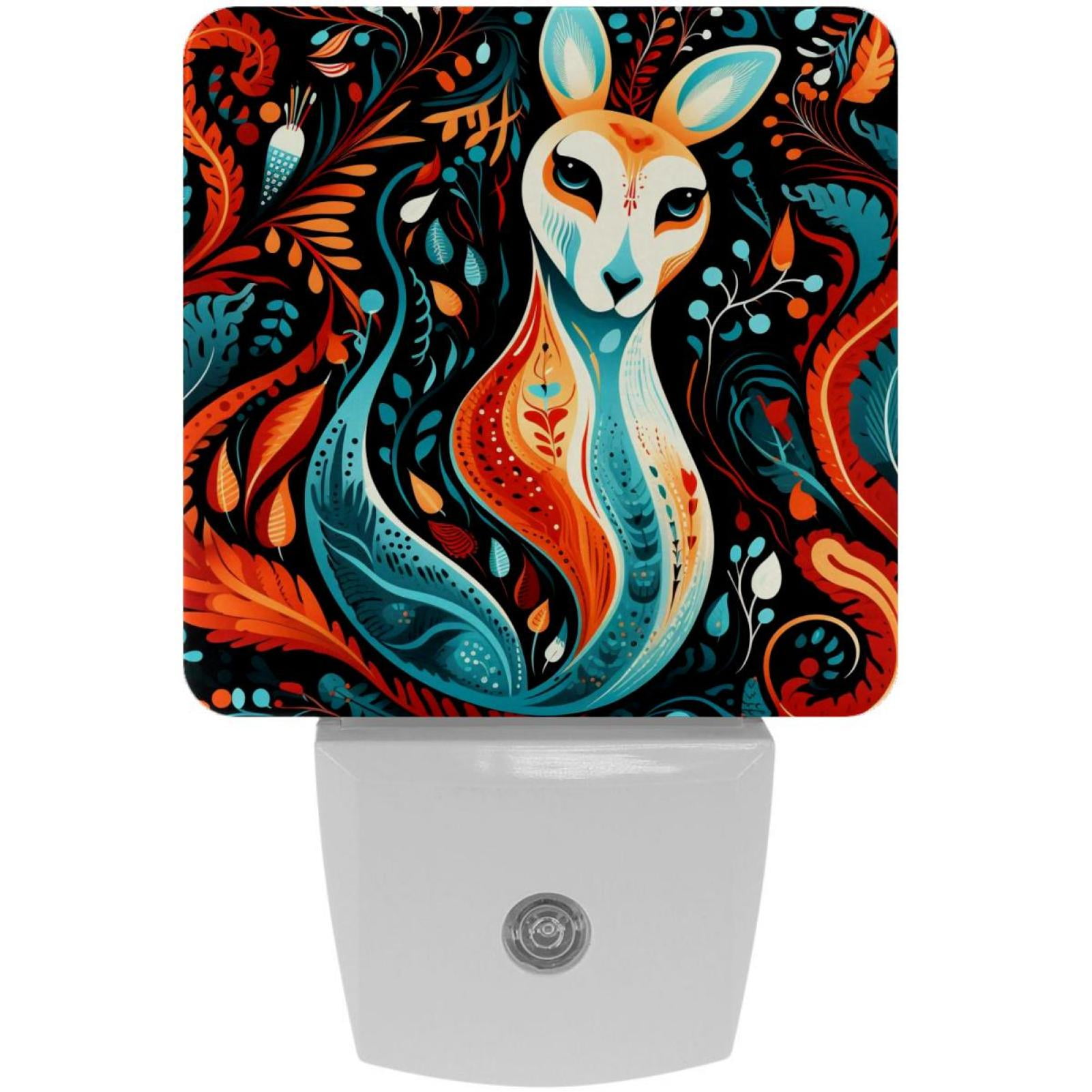 Kangaroo LED Square Night Lights - Stylish and Energy-Efficient Room ...