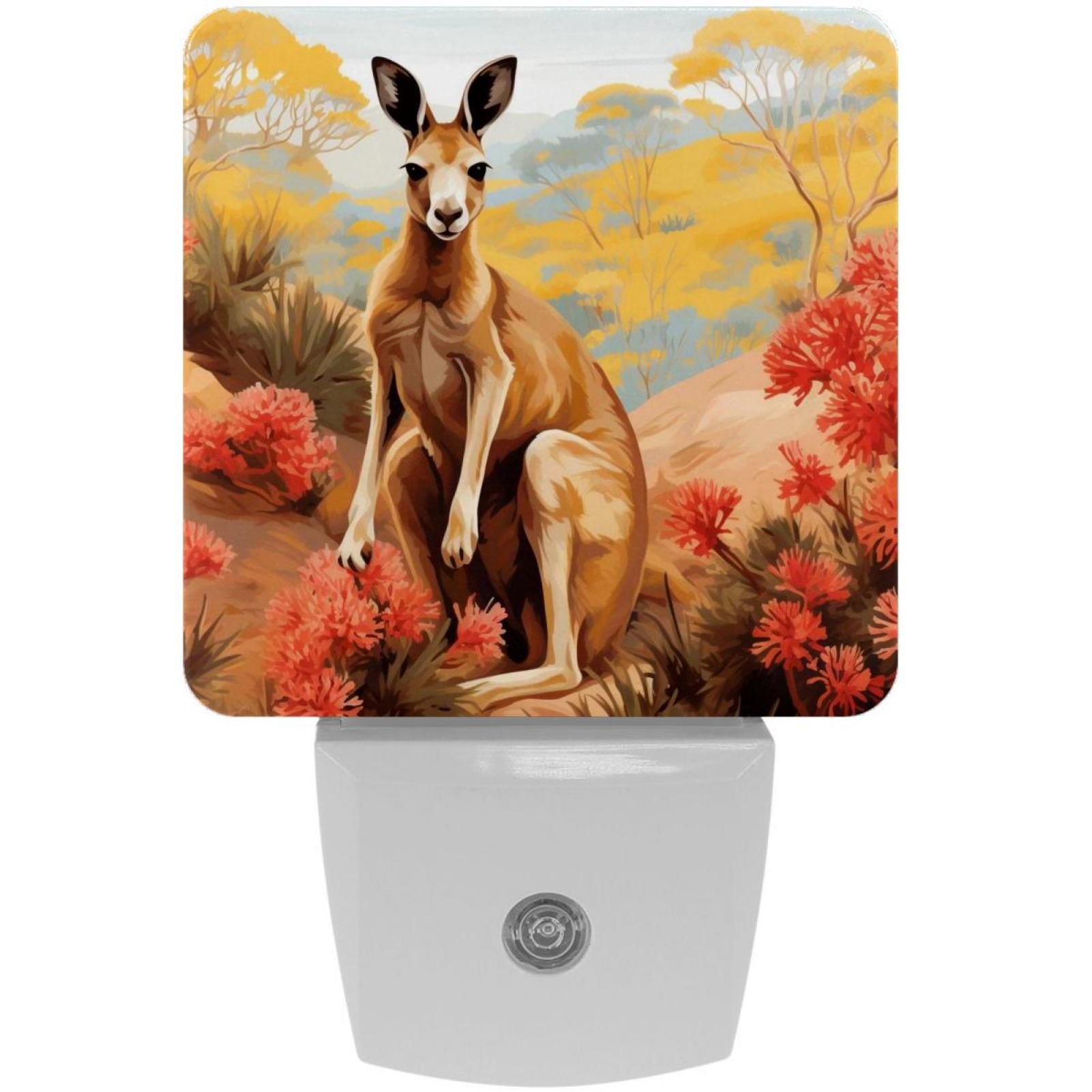 Kangaroo LED Square Night Lights - Stylish and Energy-Efficient Room ...