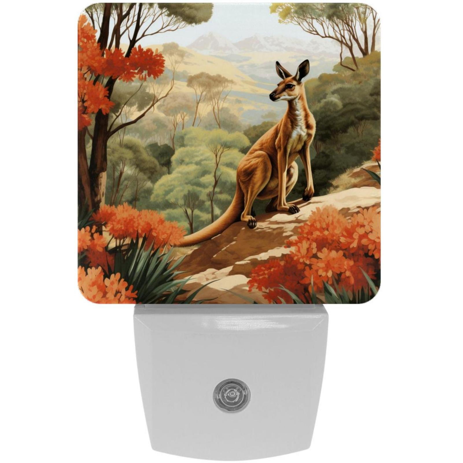 Kangaroo LED Square Night Lights - Stylish and Functional Nightlight ...