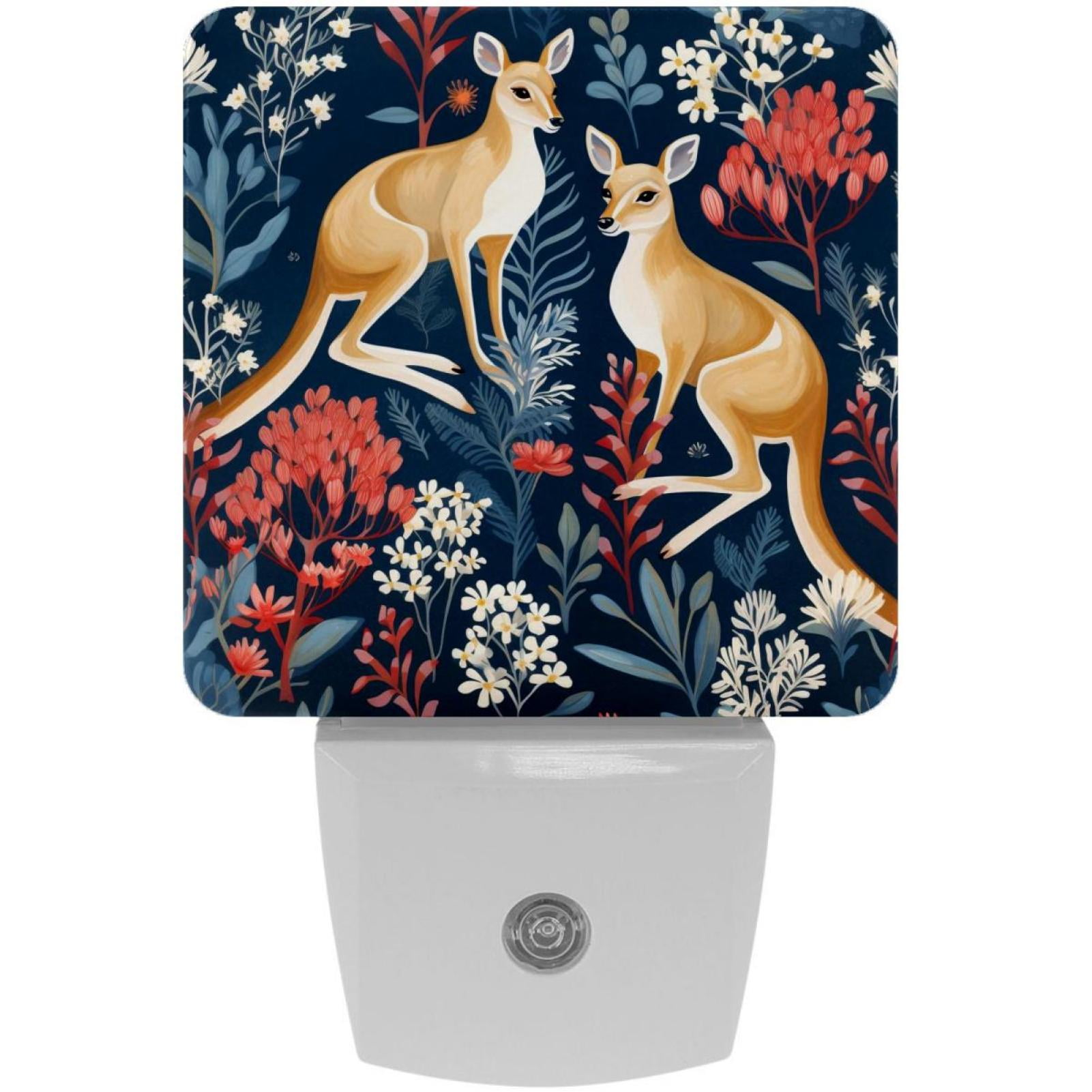 Kangaroo LED Square Night Lights - Stylish and Functional Nightlight ...