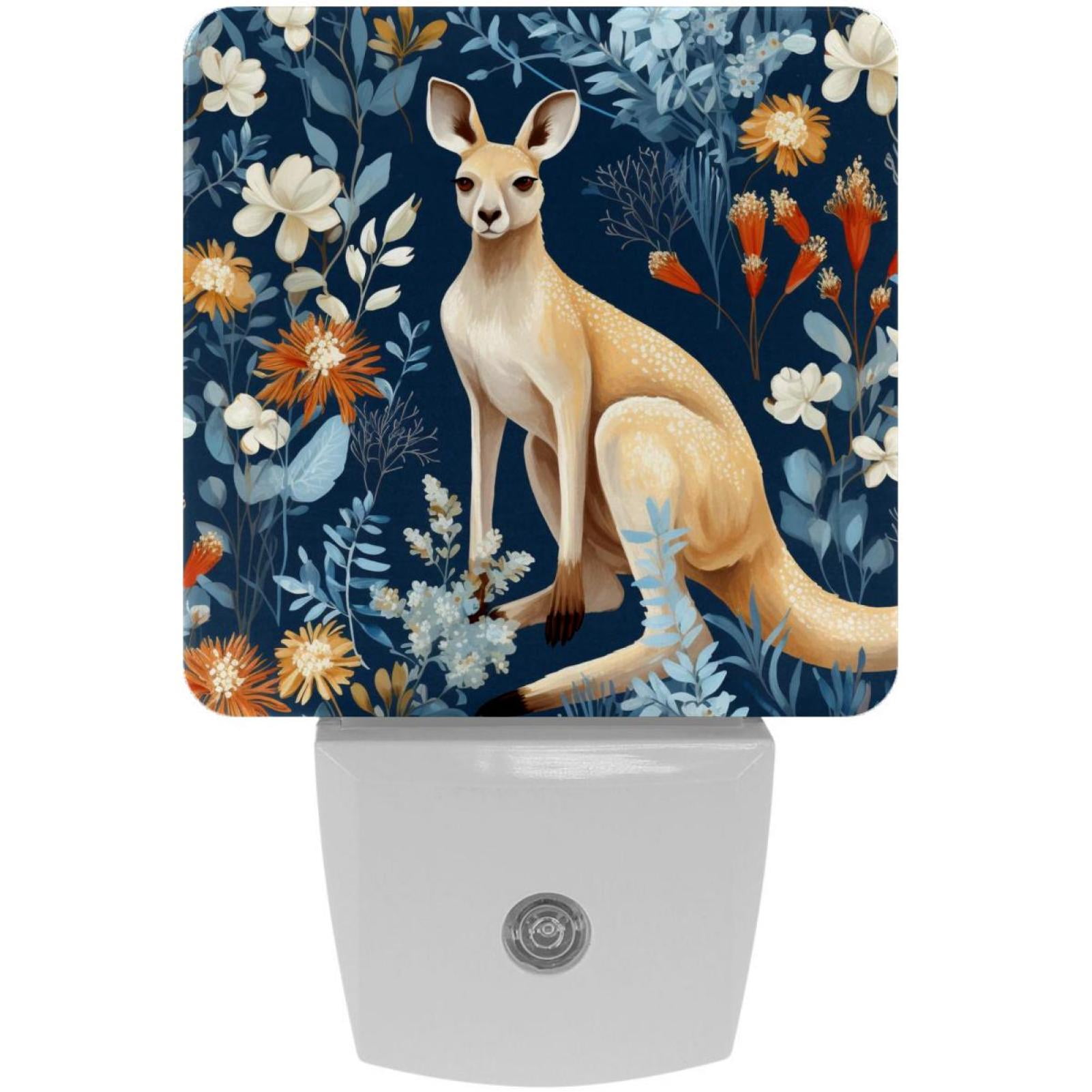 Kangaroo LED Square Night Lights for a Bright and Stylish Ambiance ...