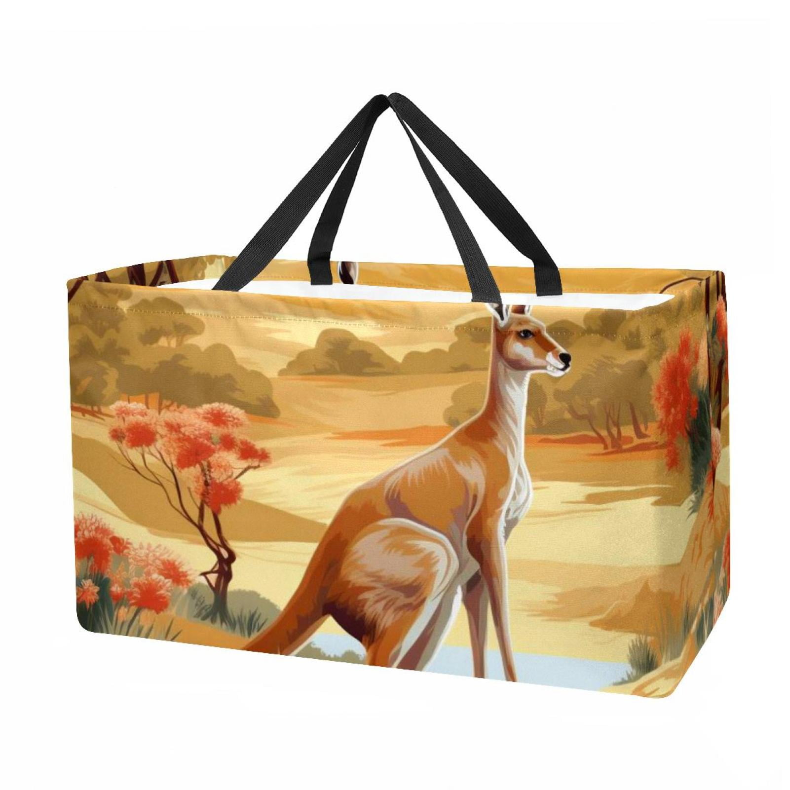 Kangaroo Large Capacity Foldable Oxford Cloth Toy Basket with Reusable ...