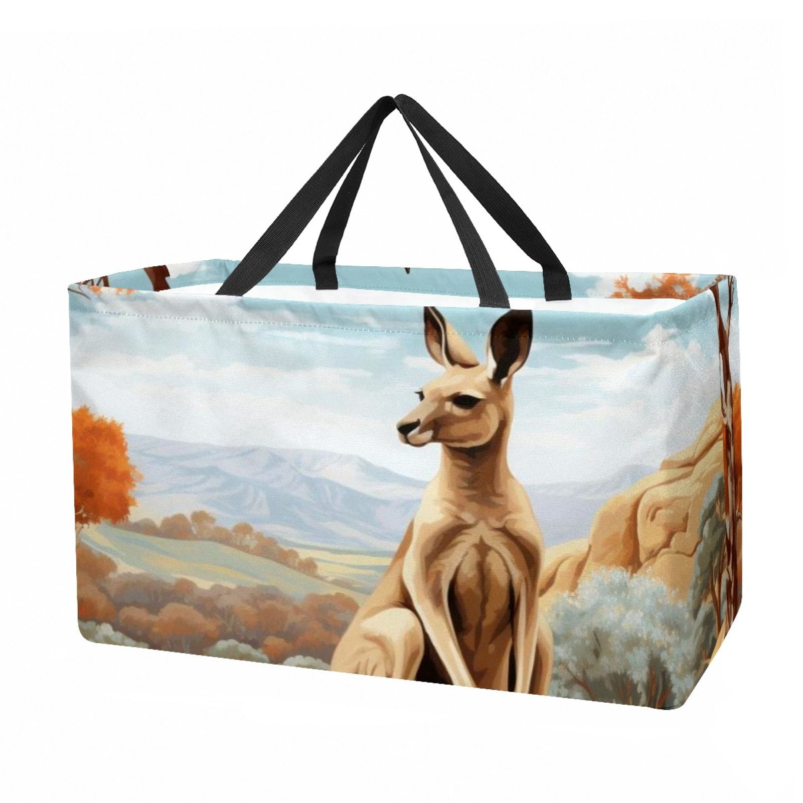 Kangaroo Large Capacity Reusable Beach Bag with Storage Bins and ...
