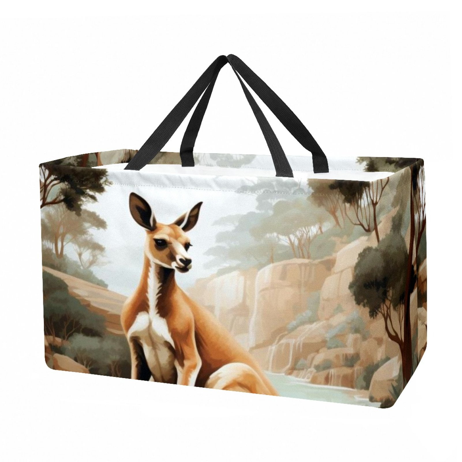 Kangaroo Large Capacity Reusable Foldable Oxford Cloth Storage Bin ...