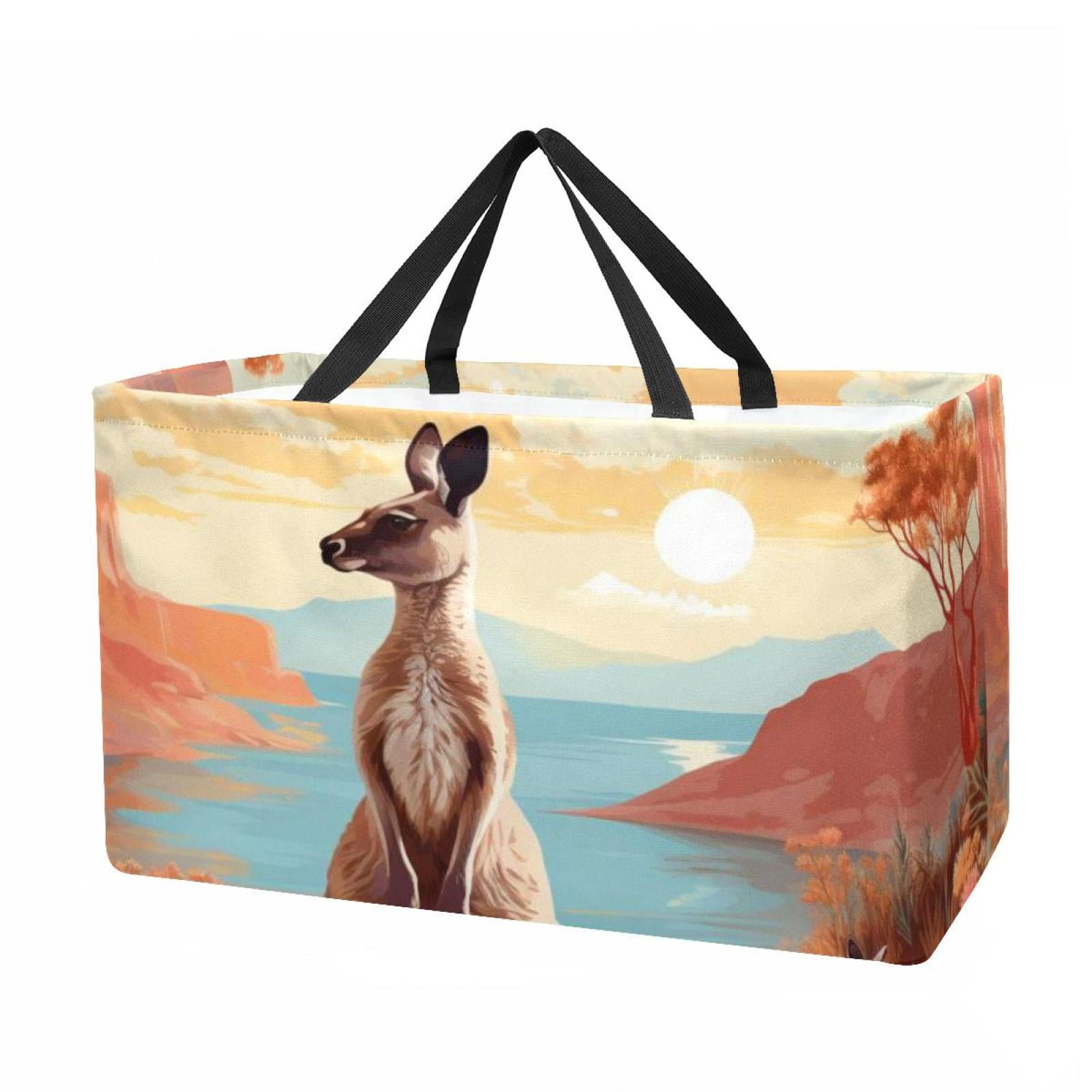 Kangaroo Large Capacity Reusable Foldable Oxford Cloth Storage Bin ...