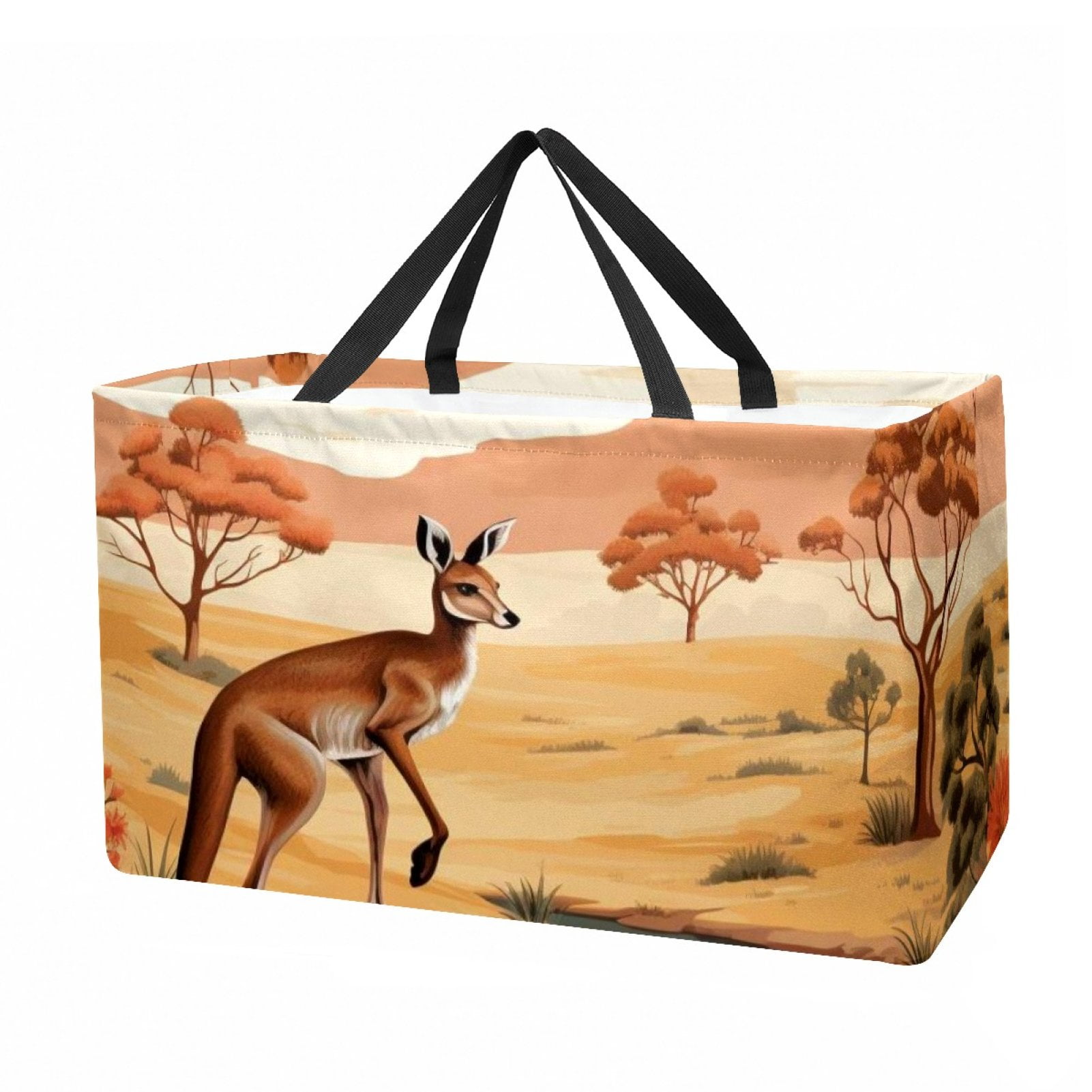 Kangaroo Large Capacity Reusable Foldable Oxford Cloth Storage Bins ...