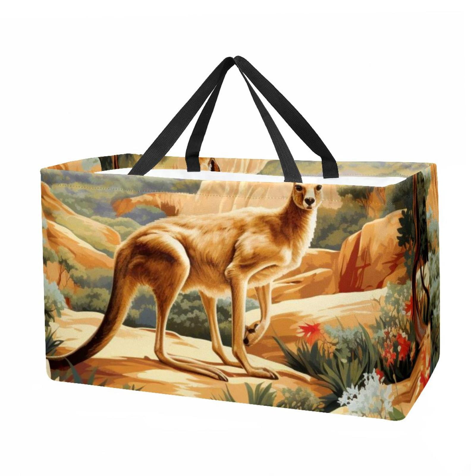 Kangaroo Large Capacity Reusable Foldable Oxford Cloth Storage Bins ...