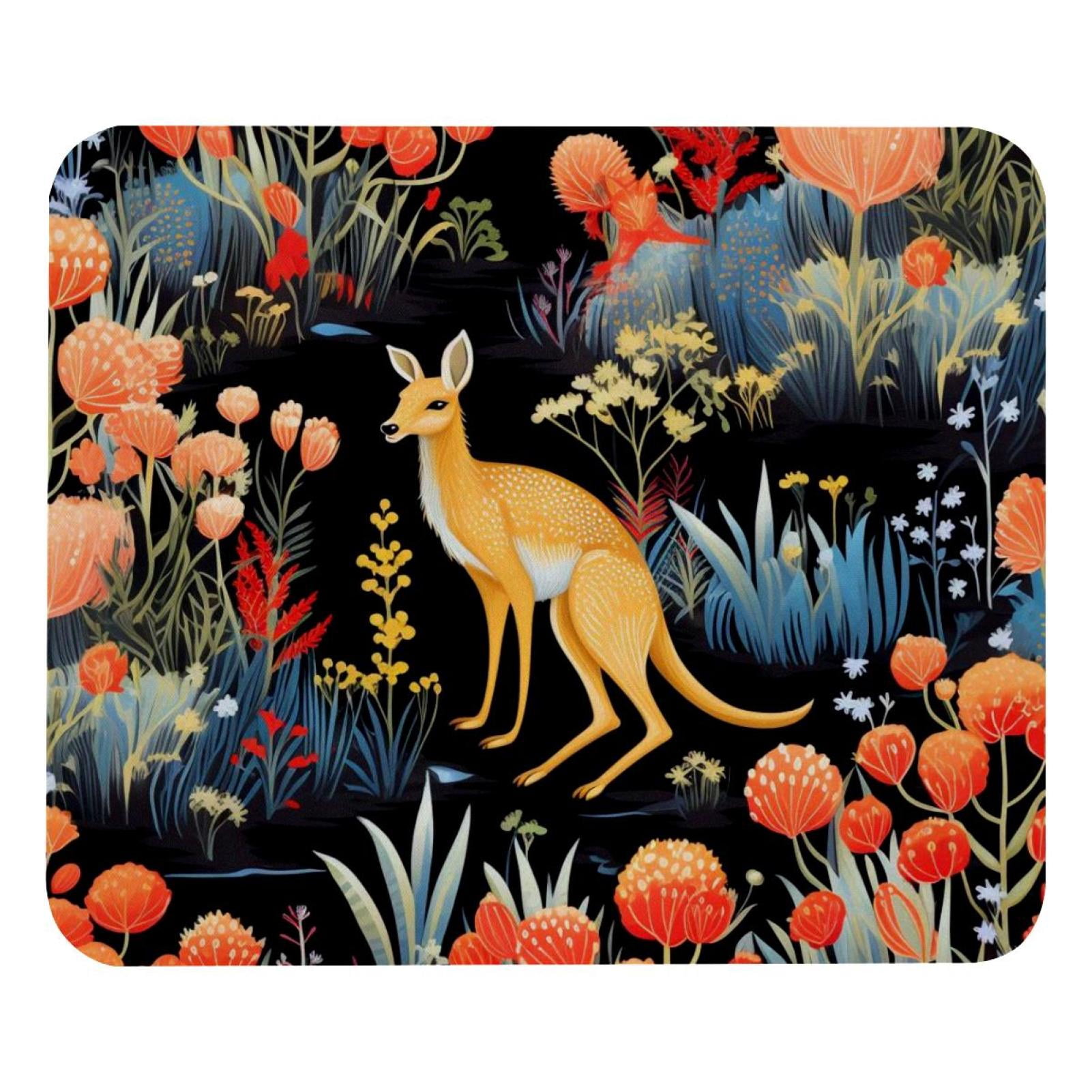 Kangaroo Mouse Pad for Laptop Wireless Mouse Home Office Travel ...