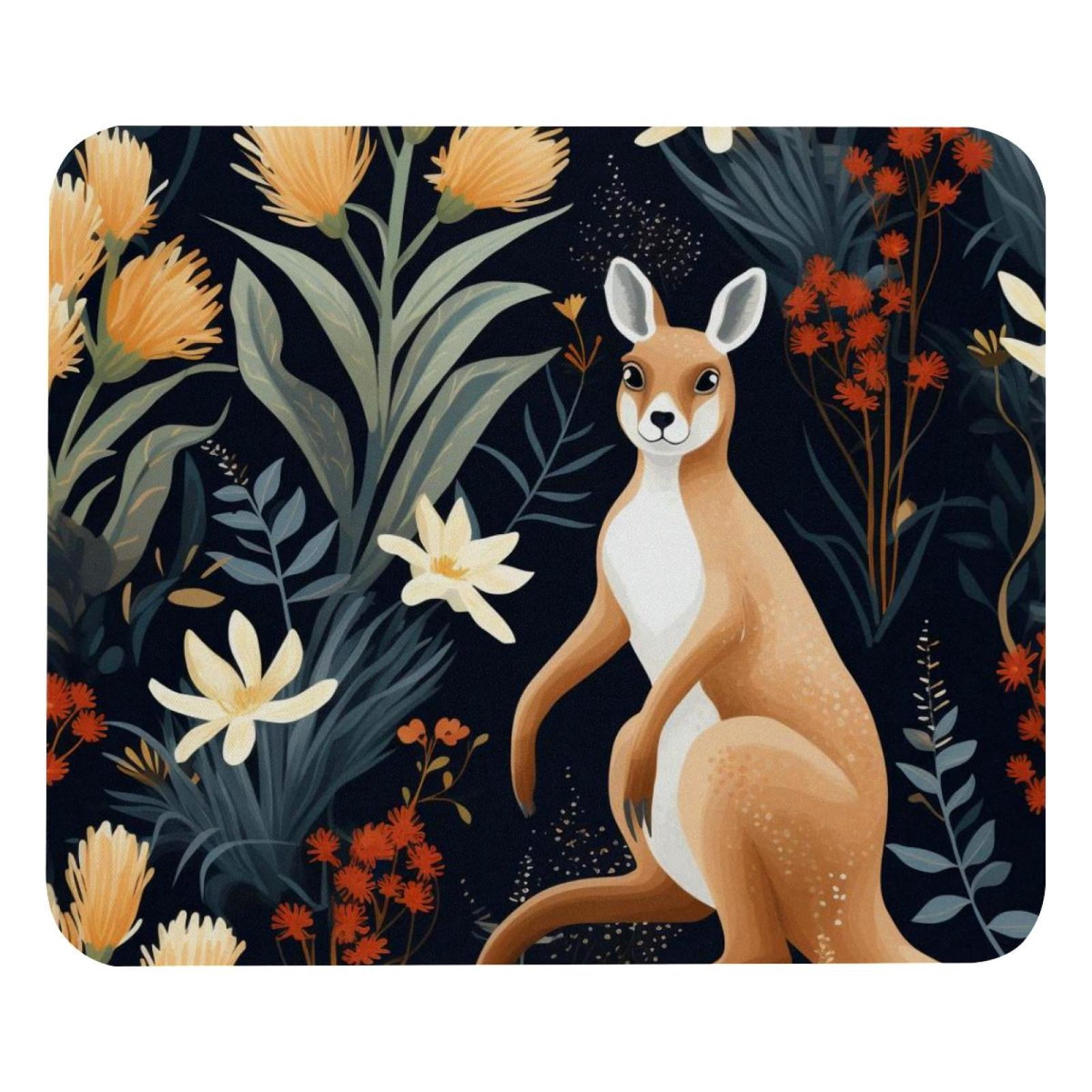 Kangaroo Mouse Pad for Laptop Wireless Mouse Home Office Travel ...