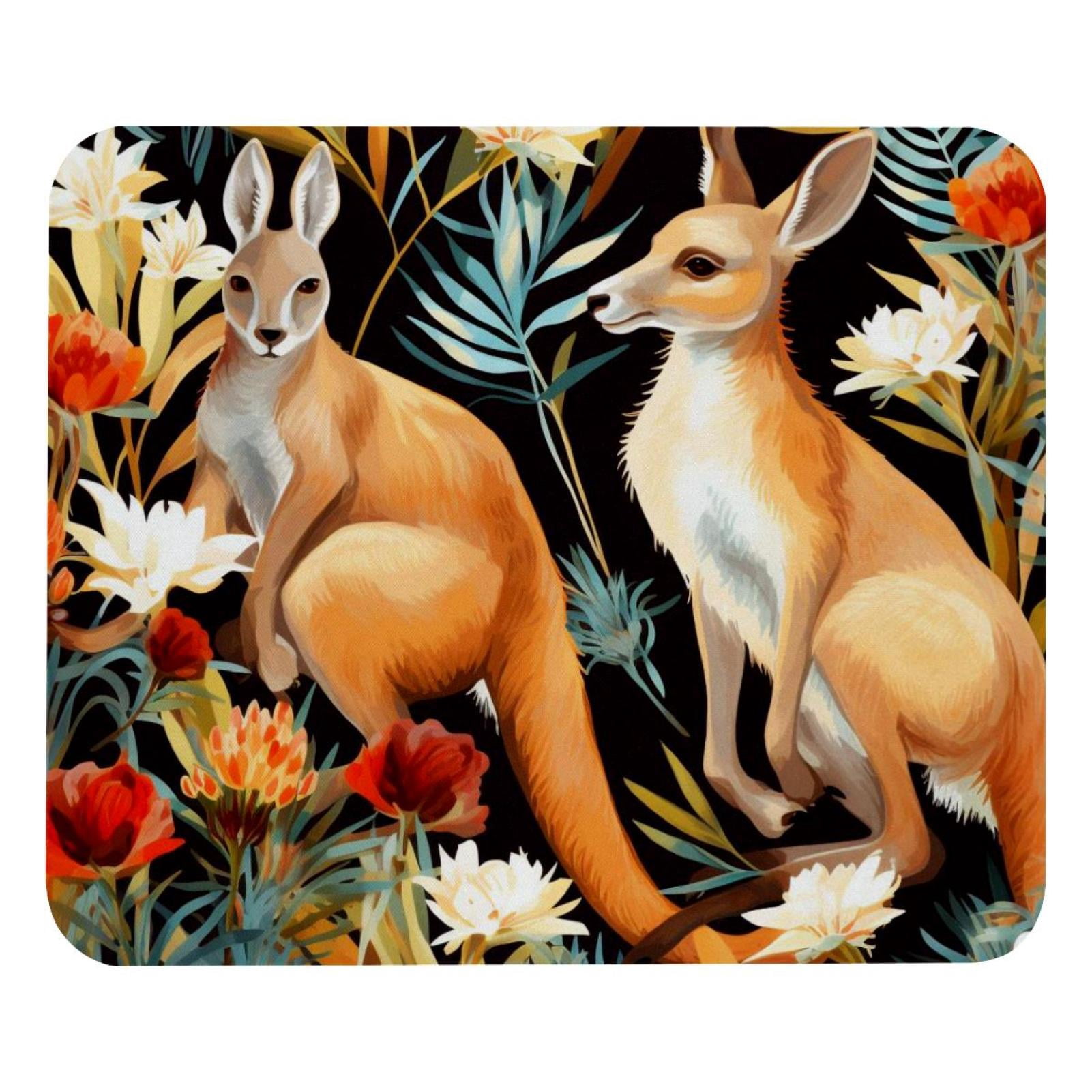 Kangaroo Mouse Pad for Wireless Mouse Home Office Desk Laptop with ...