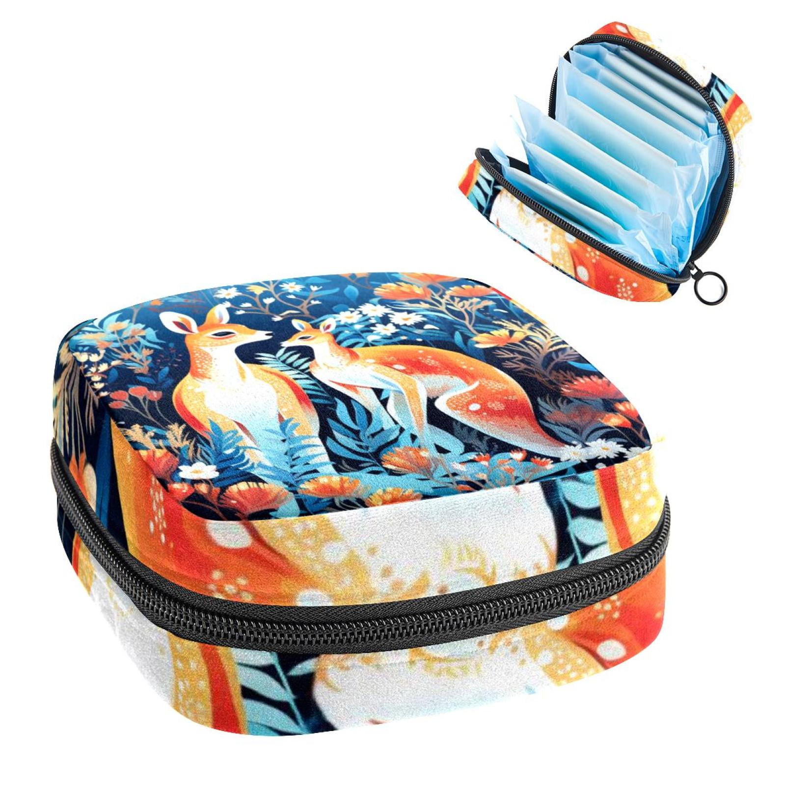 Kangaroo Period Purse Storage Bag Small Tie Pouch Small Zipper Pouch 4 ...