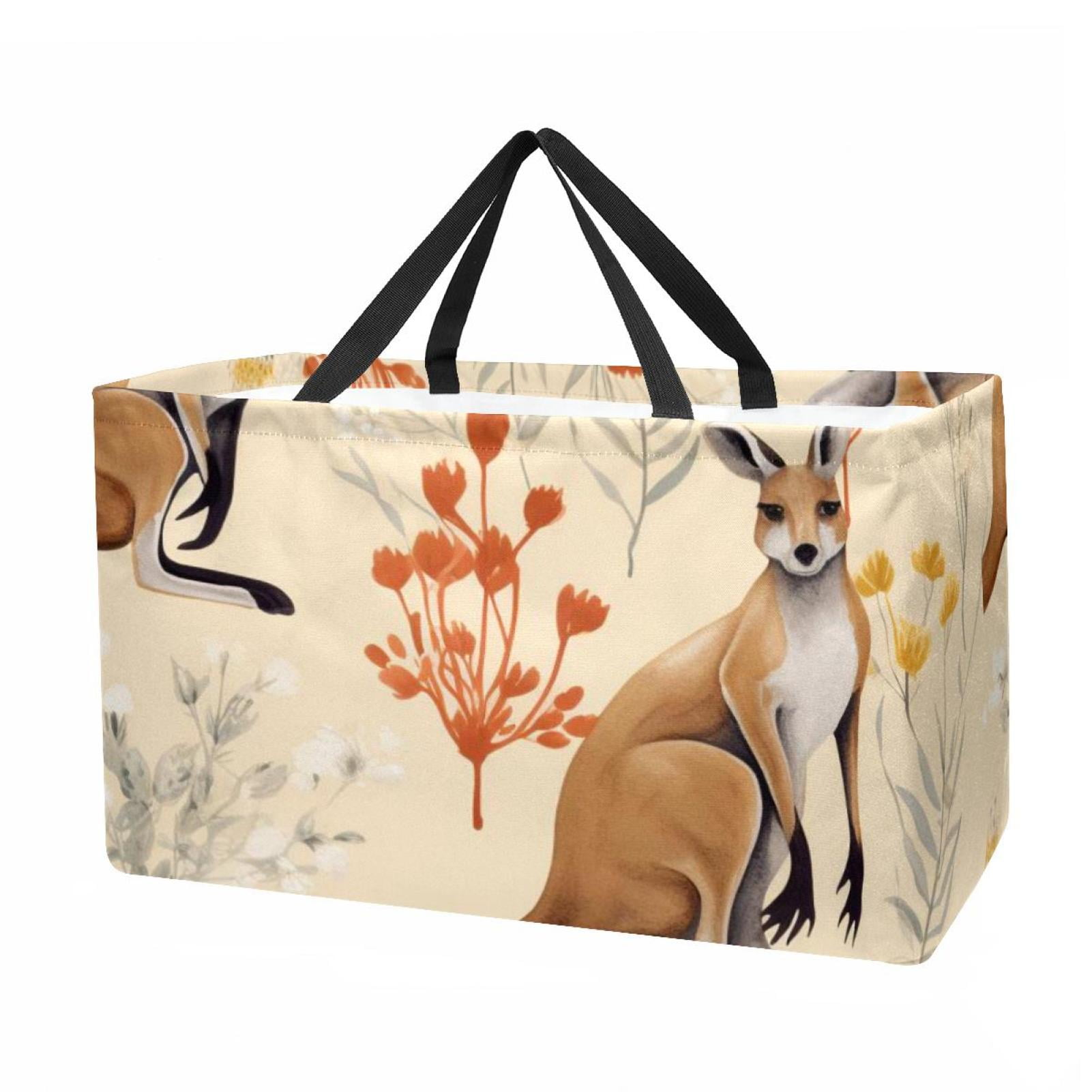 Kangaroo Premium Oxford Cloth Shopping Bags: Reusable, Foldable, and ...