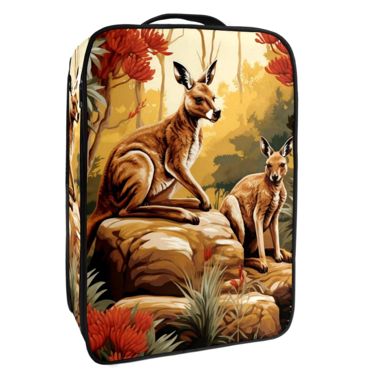 Kangaroo Shoe Organizer Storage Box - Polyester Material, 23x31cm ...