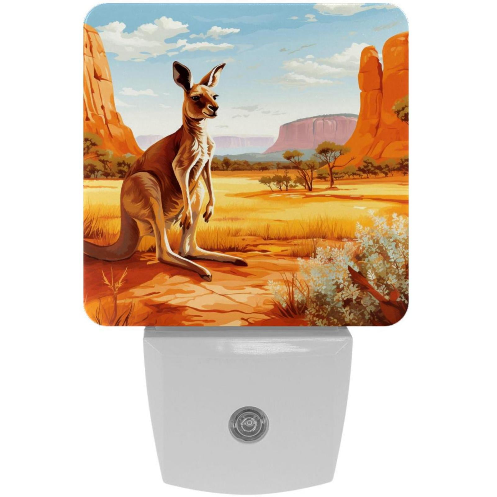 Kangaroo Square LED Night Lights - Small, Portable Lighting for Any ...