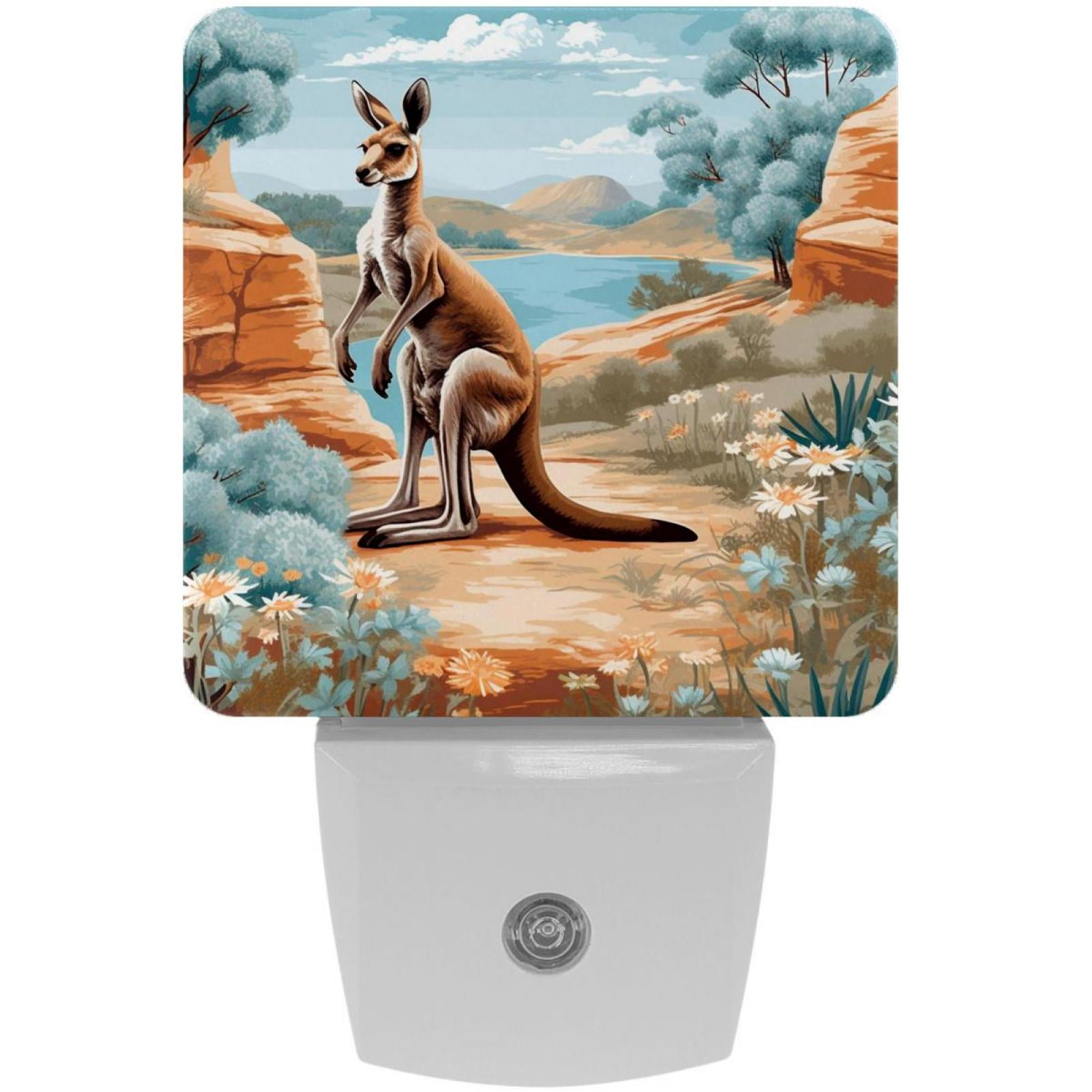 Kangaroo Square LED Night Lights - Small, Portable Lighting for Any ...