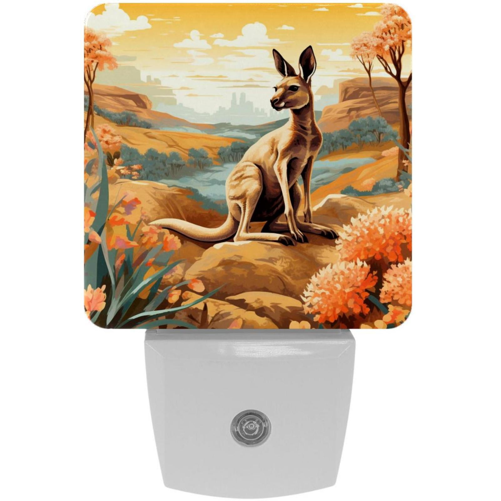 Kangaroo Square LED Night Lights - Small, Portable Lighting for Any ...
