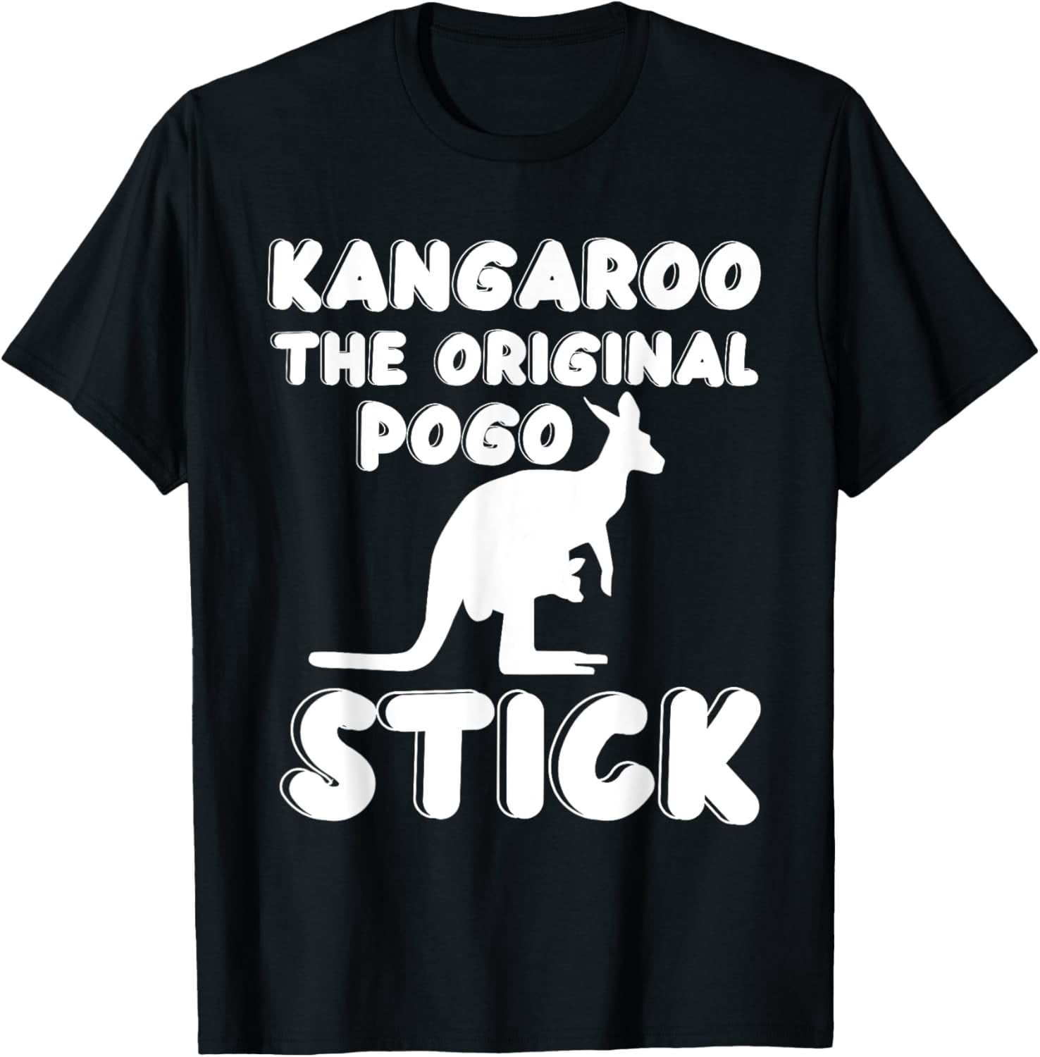Kangaroo The Original Pogo Stick Kangoroo T-Shirt - Walmart.com