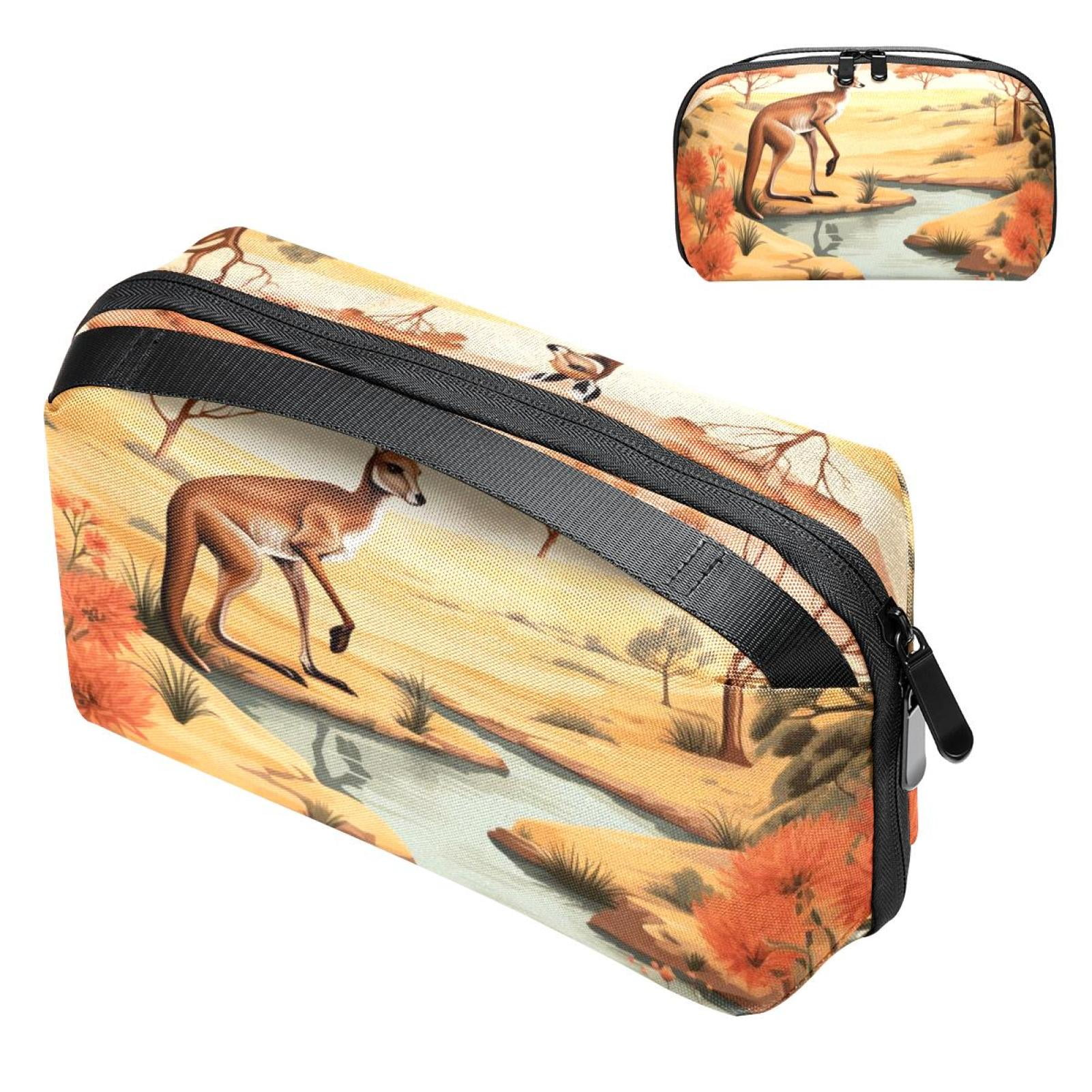 Kangaroo Waterproof Oxford Cloth Charger Pouch USB Organizer Power Cord ...