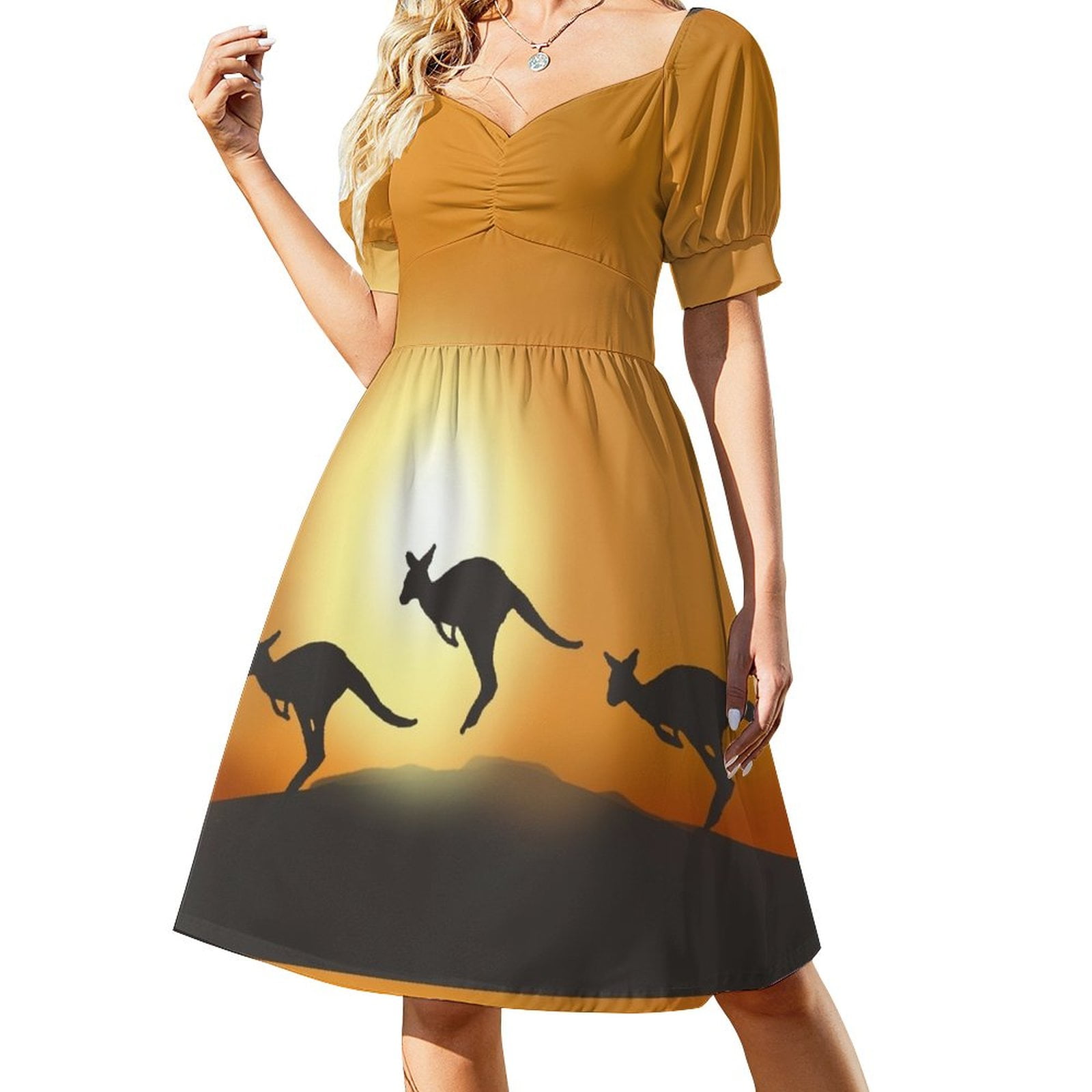 Kangaroos in the Australian Desert Dress party dresses woman elegant ...
