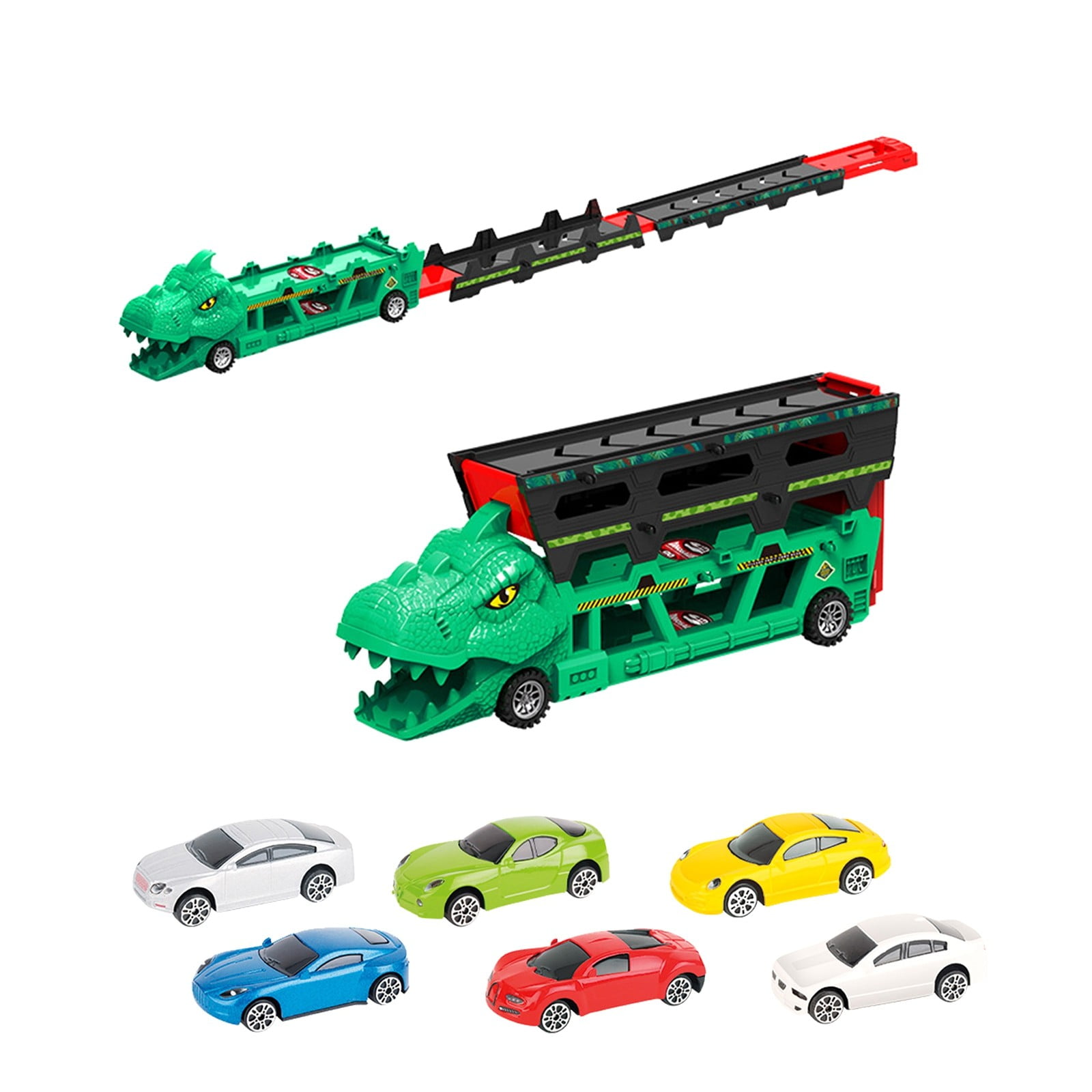 Kangnenghuishiye Ejection Dinosaur Toy Car, Three-Layer Deformable ... Kangnenghuishiye Ejection Dinosaur Toy Car, Three-Layer Deformable ...