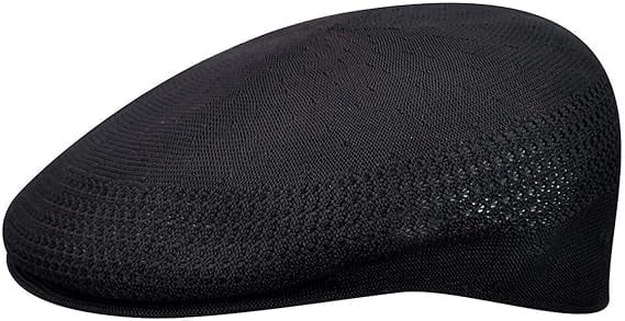 Kangol Men's Tropic 504 Warm Ivy Caps and Flat Cap, Black, Small ...