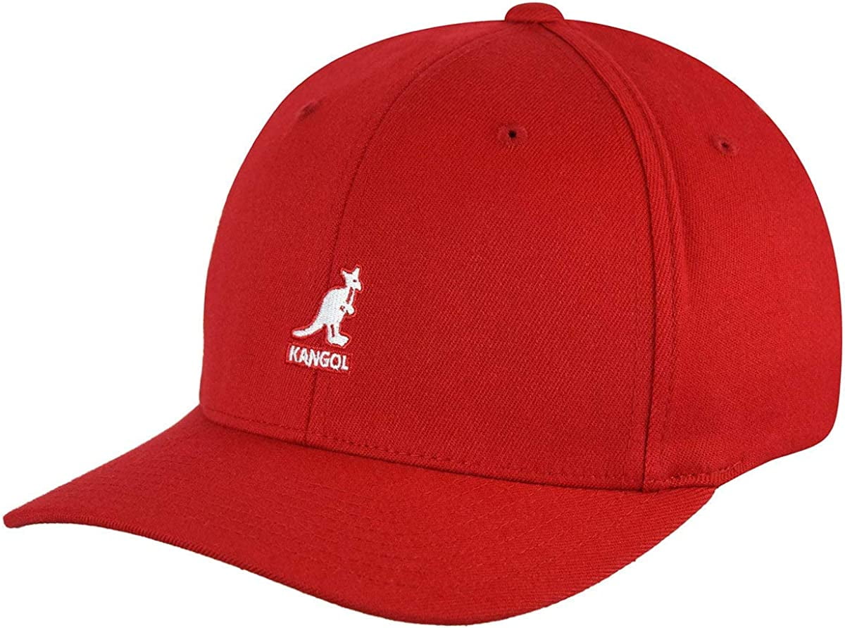 Kangol Wool Flexfit Baseball Cap - Red - XXL - Walmart.com