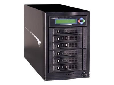 KanguruClone 5HD-SATA Tower - Hard drive duplicator - 5 bays (SATA ...
