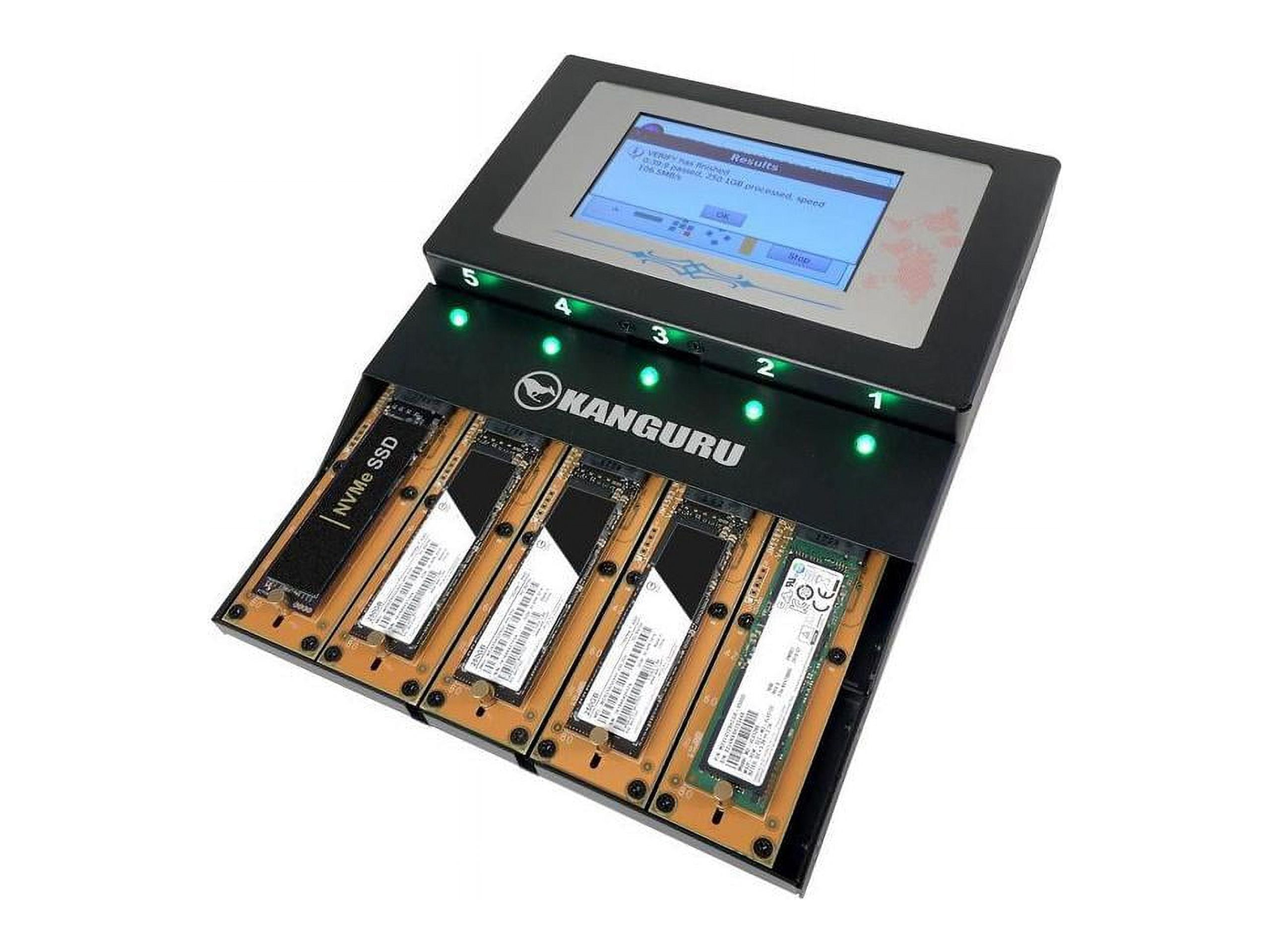 Kanguru KanguruClone 4 M.2 NVMe SSD Duplicator - Standalone - TAA ...