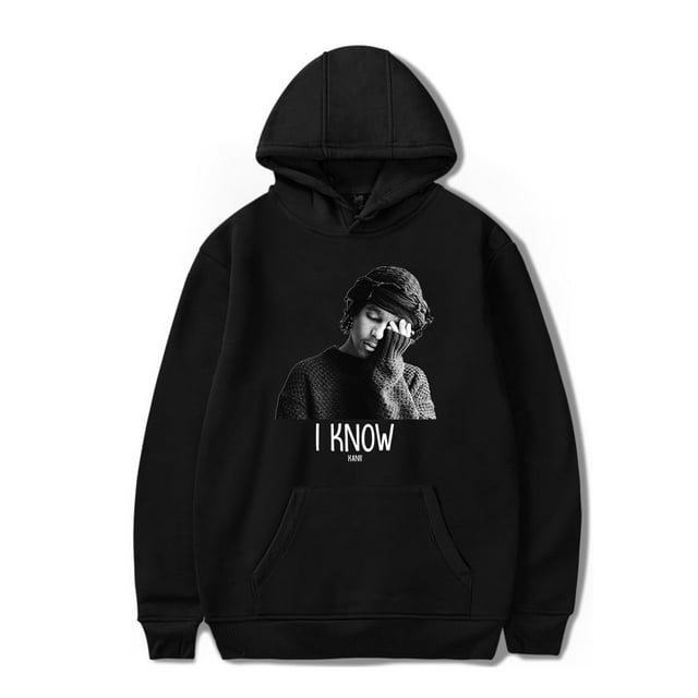 Kanii I Know Hoodie Rapper Merch Women/Men Long Sleeve Hooded Winter ...