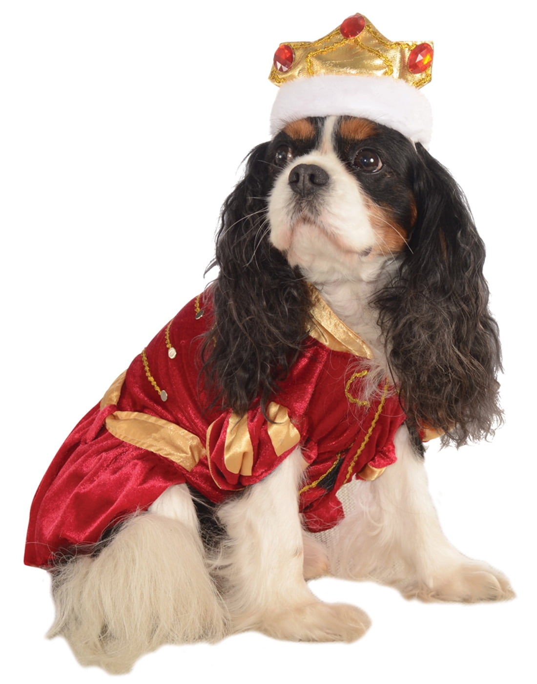 Kanine King Royal Prince Pet Dog Puppy Red Halloween Costume-M ...